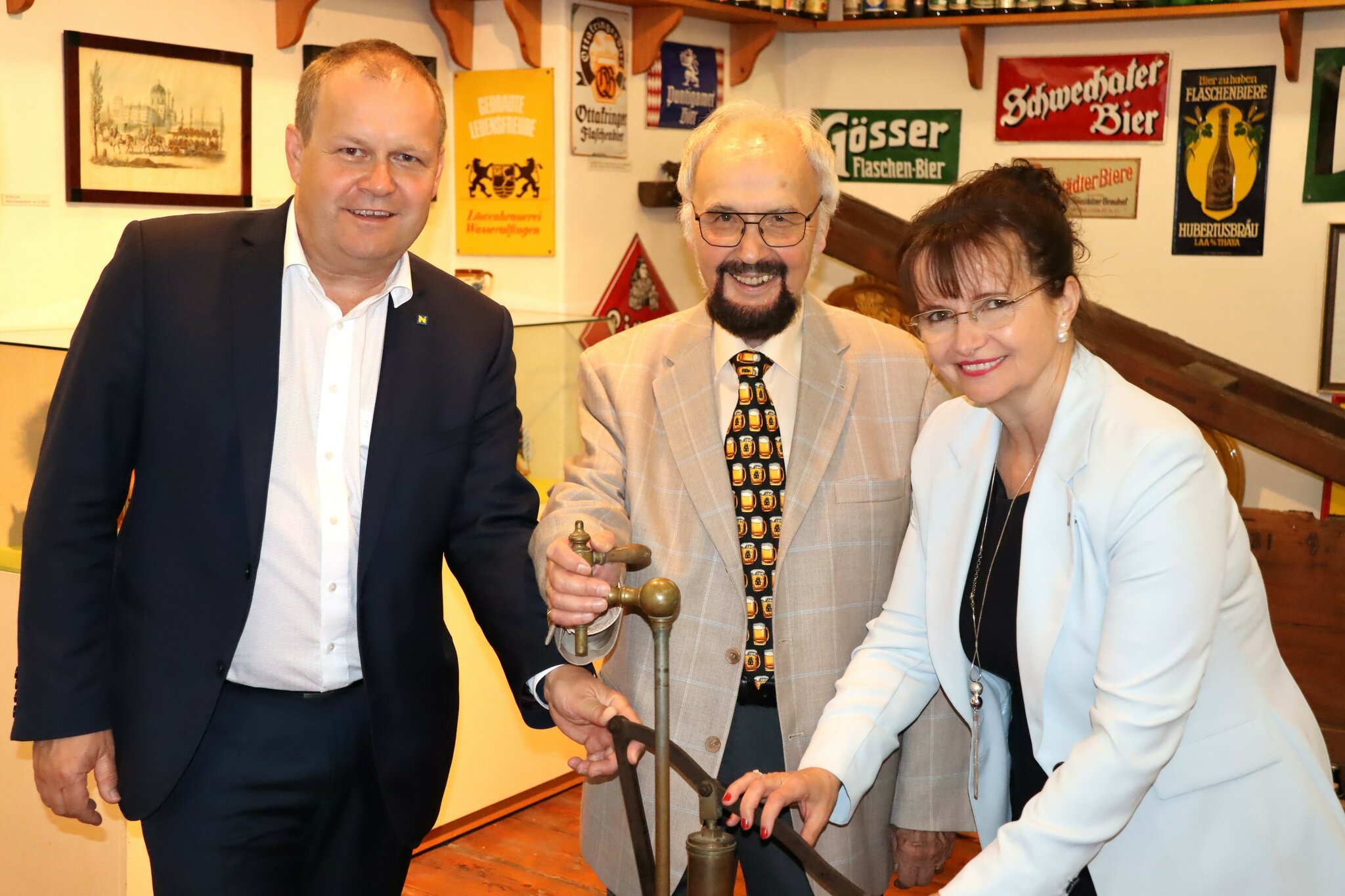Laa: 50 Jahre Biermuseum & 40 Jahre Galerie in der Burg - Mistelbach