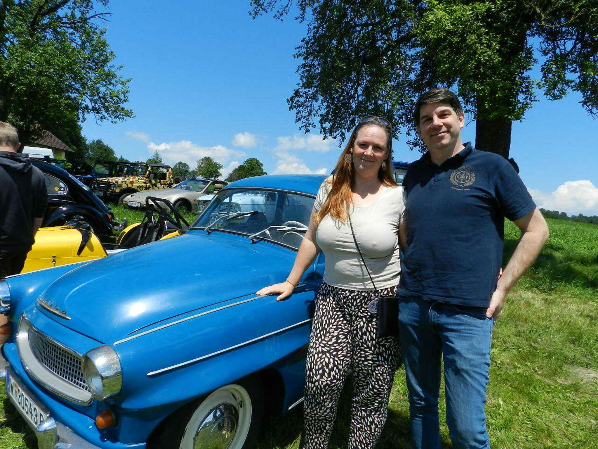 Prachtwetter: Rekordteilnahme beim Oldtimertreffen 2023 - Wienerwald/Neulengbach