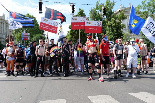 Vienna Pride 2023: So ausgelassen wurde bei der Regenbogenparade ...