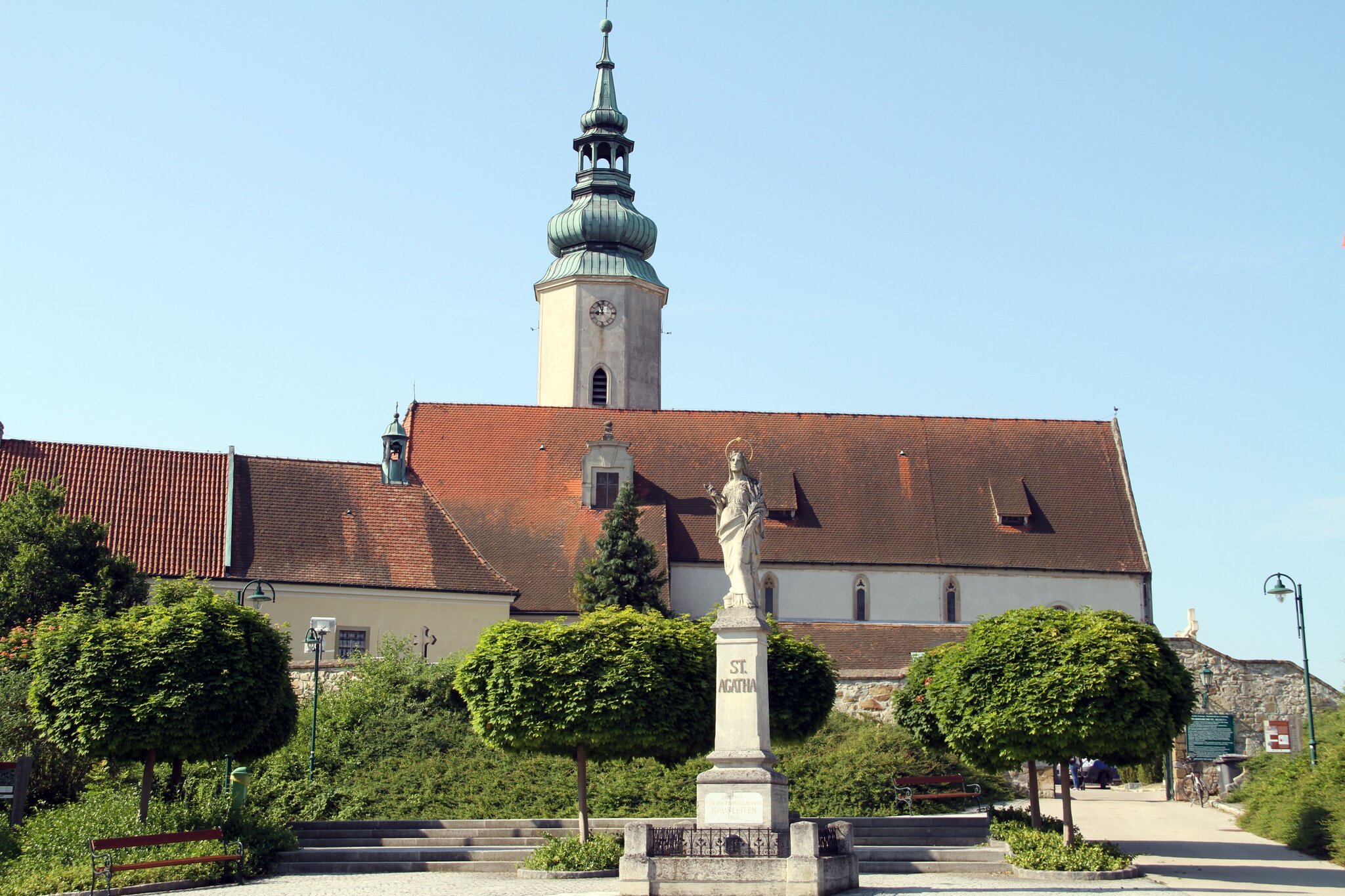 Hausleiten: Kirche St. Agatha ist über 1000 Jahre alt - Korneuburg