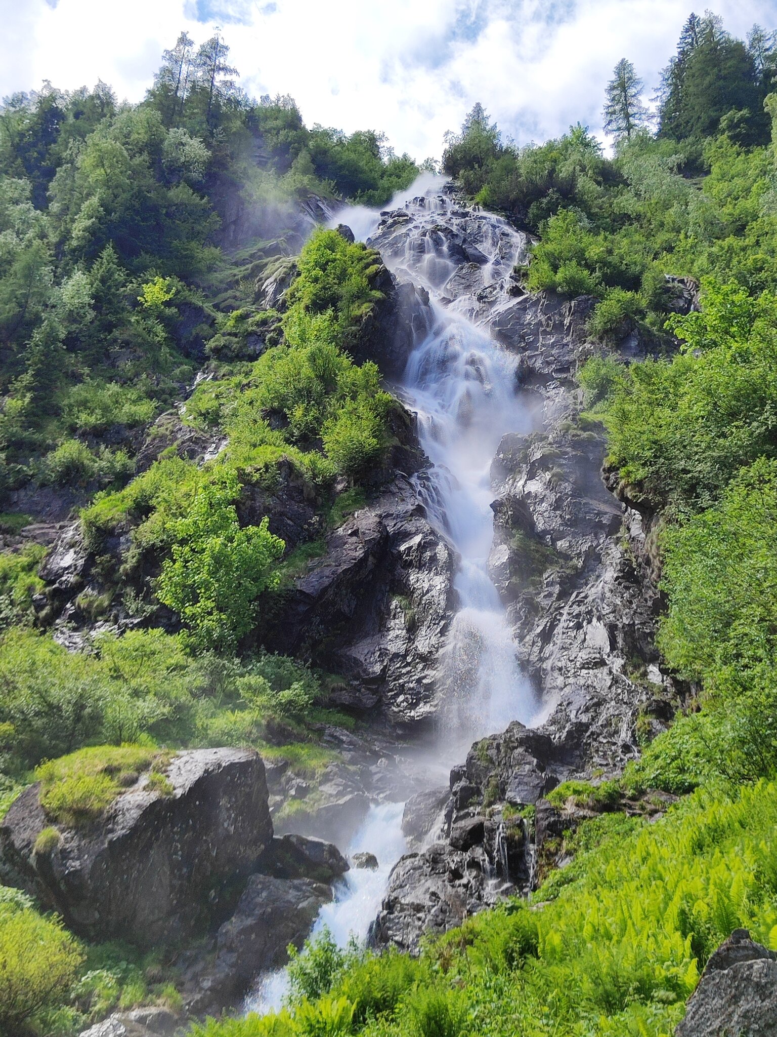 Wandern im Ennstal: Am steirischen Bodensee und seinem Wasserfall - Mürztal
