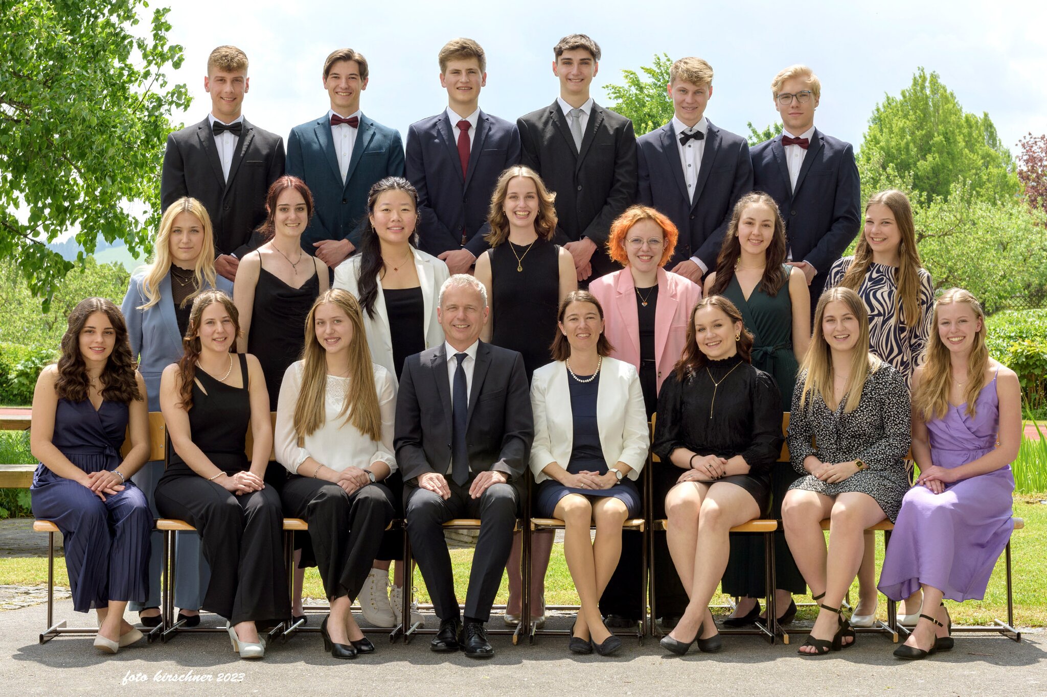 Matura der 8B Klasse am Gymnasium Rohrbach - Rohrbach