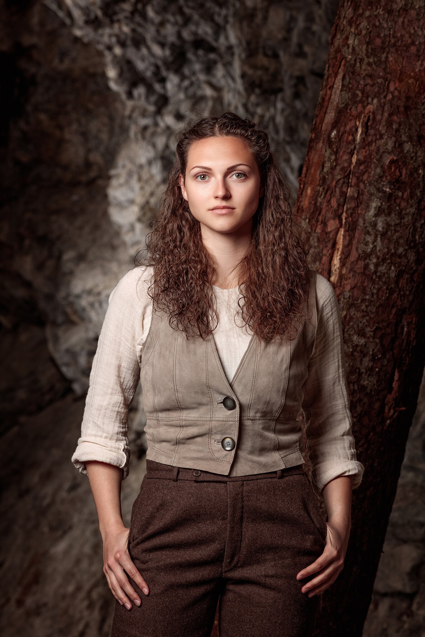 Theater in Elbigenalp: Hannah Scheidle spielt die Rolle der "Geierwally ...