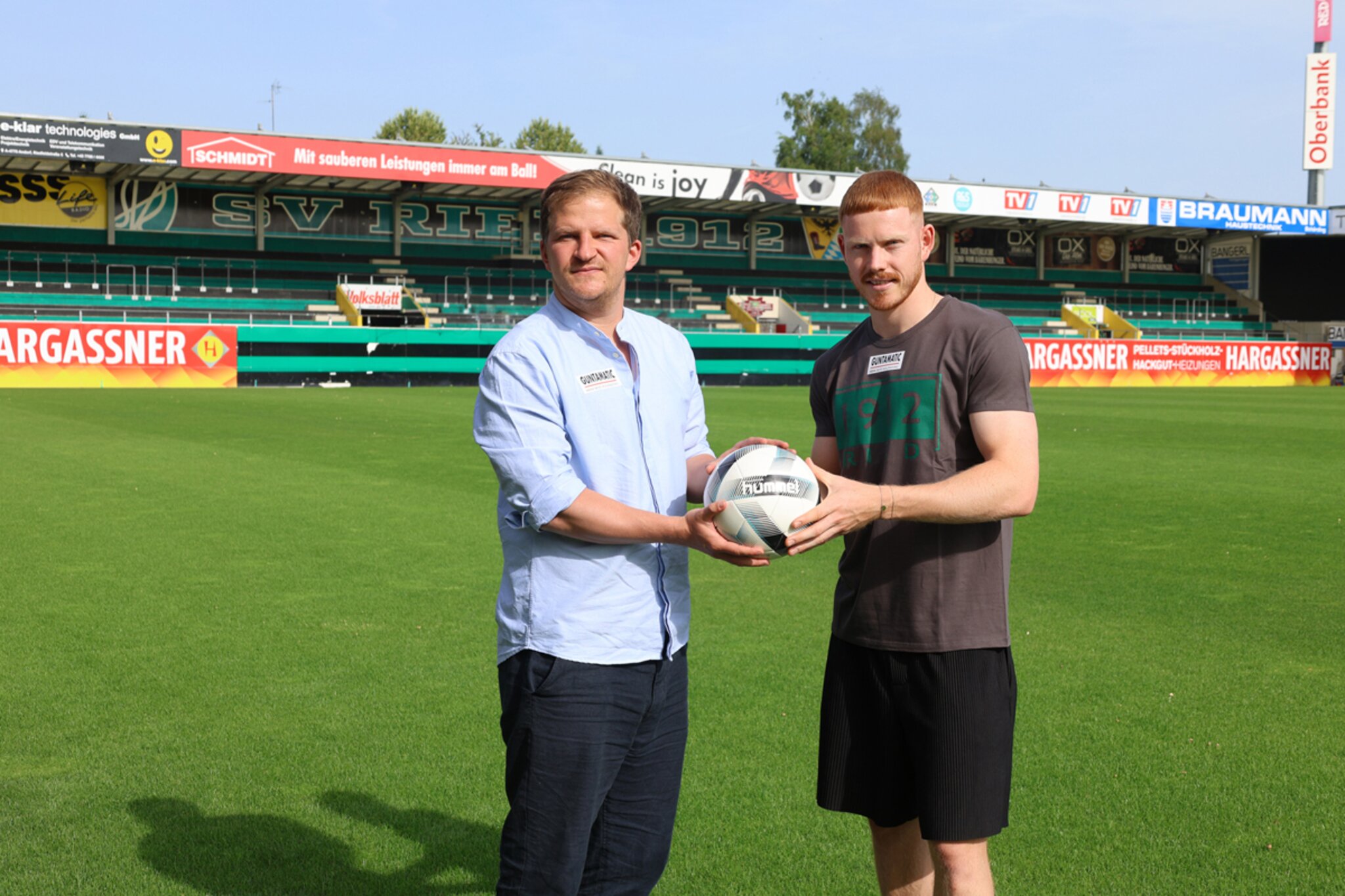 Neuzugang bei der SV Ried: David Bumberger kickt für die Wikinger - Ried