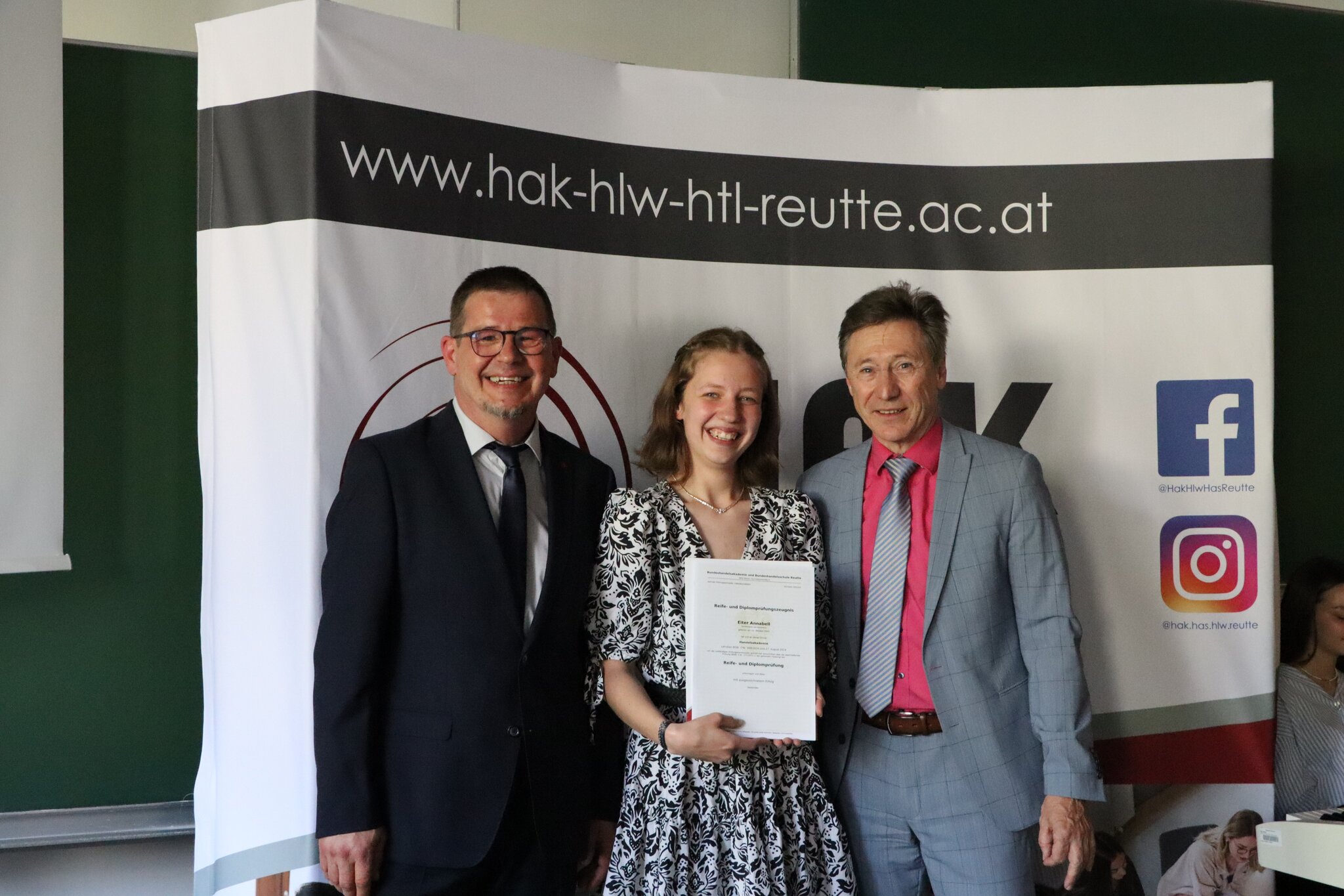 HAK und HLW Reutte: Ein Abschluss mit 1,0! - Reutte