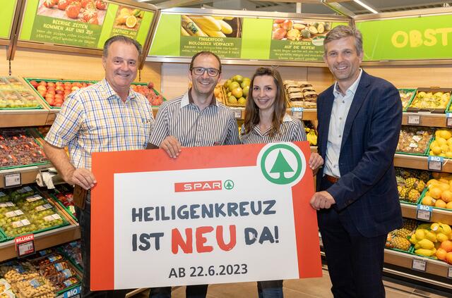 Neueröffnung: SPAR eröffnet in Heiligenkreuz am Waasen neu nach ...