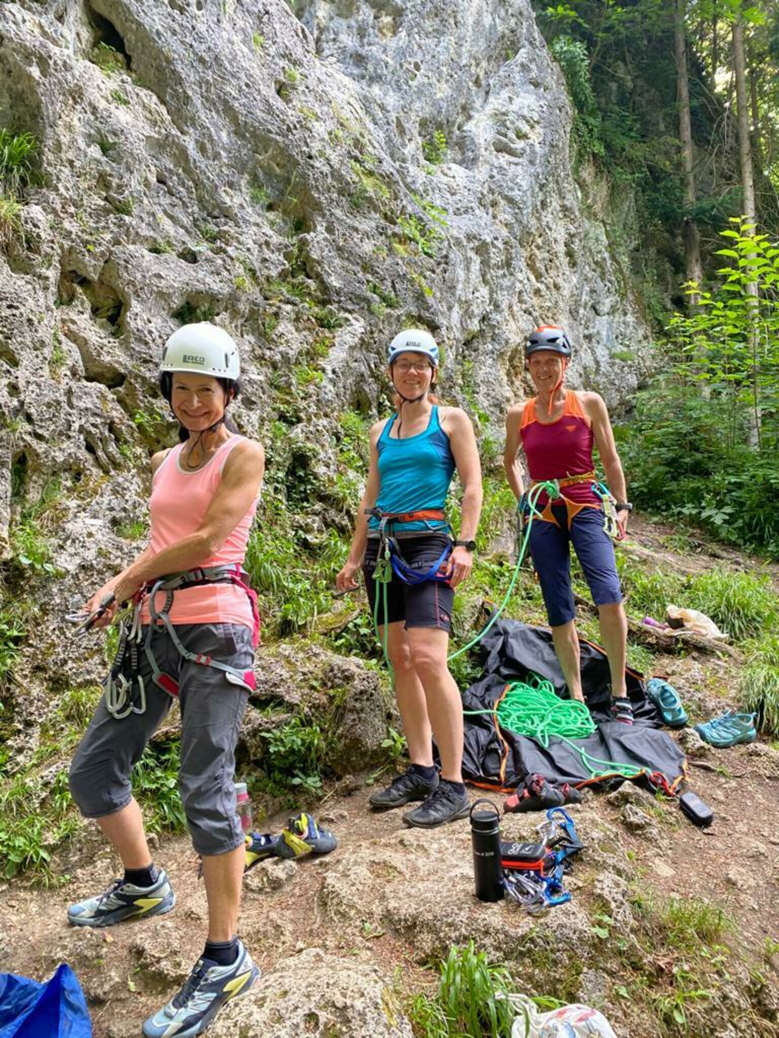 Alpenverein Neugablonz-Enns: Mitglieder waren auf Klettersteigen ...
