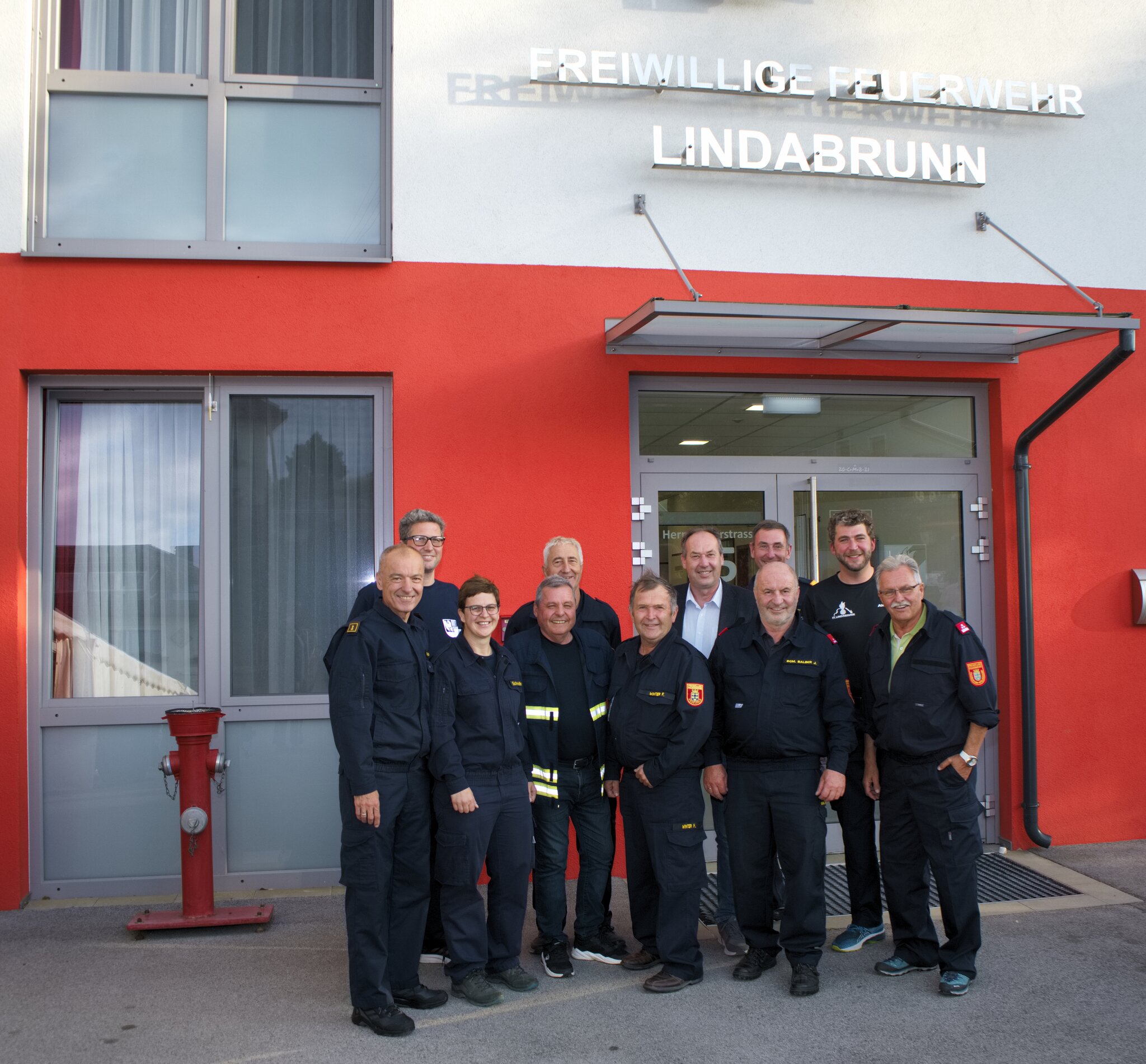 Die FF- Lindabrunn feiern: Lindabrunner Florians lassen nix anbrennen ...