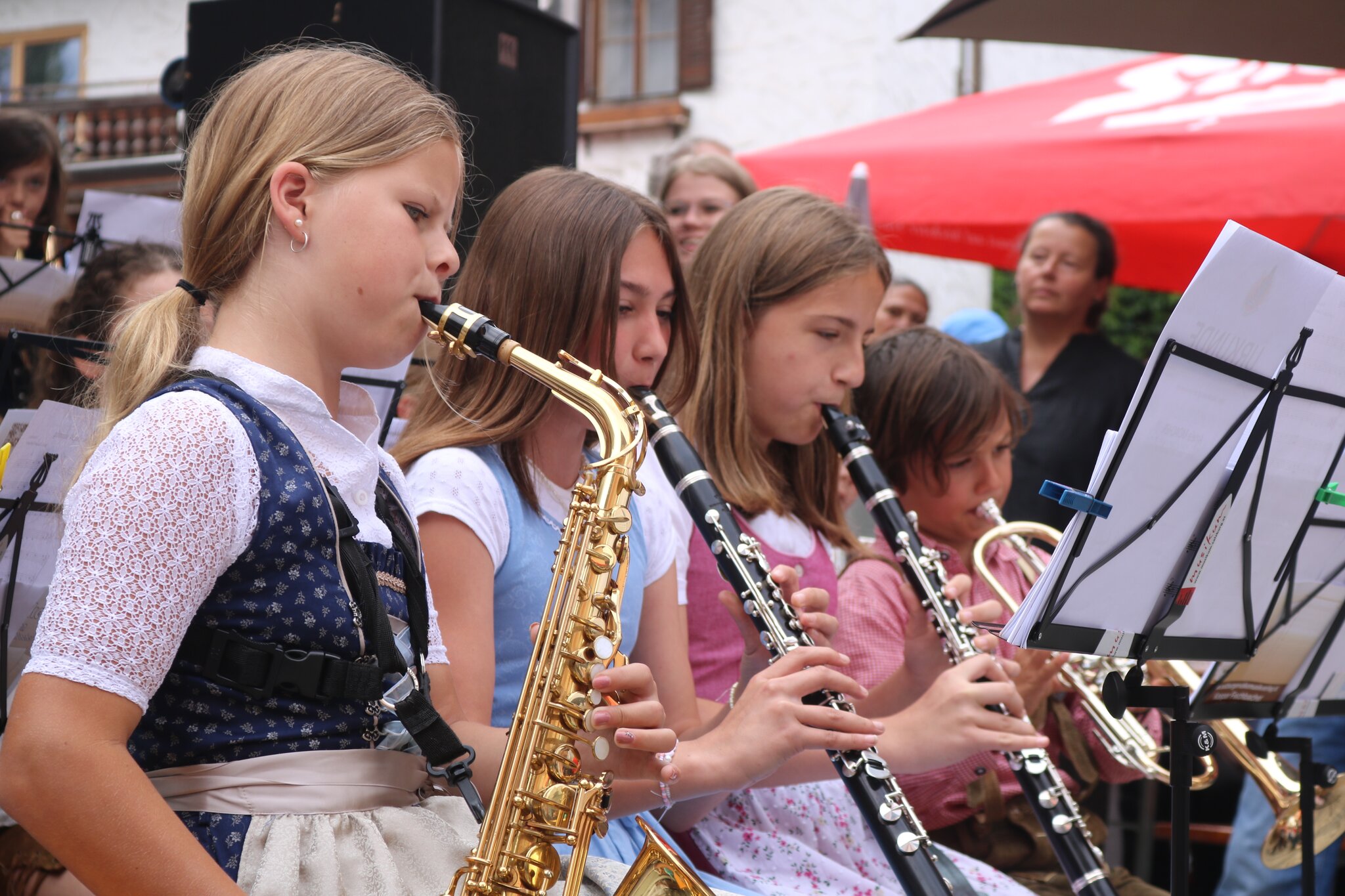 Dorffest Goldegg: Z`sammsitzn beim "Fest im Dorf" - Pongau