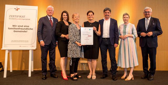 Auszeichnung: Virgentaler Gemeinden sind familienfreundlich - Osttirol