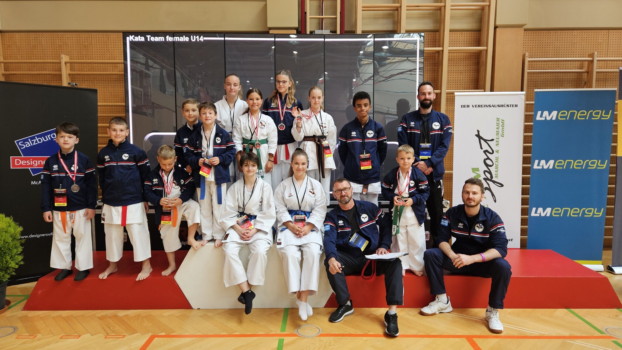 Karate Union Shotokan Tirol: Vier Medaillen bei den Austrian Junior Open - Kitzbühel