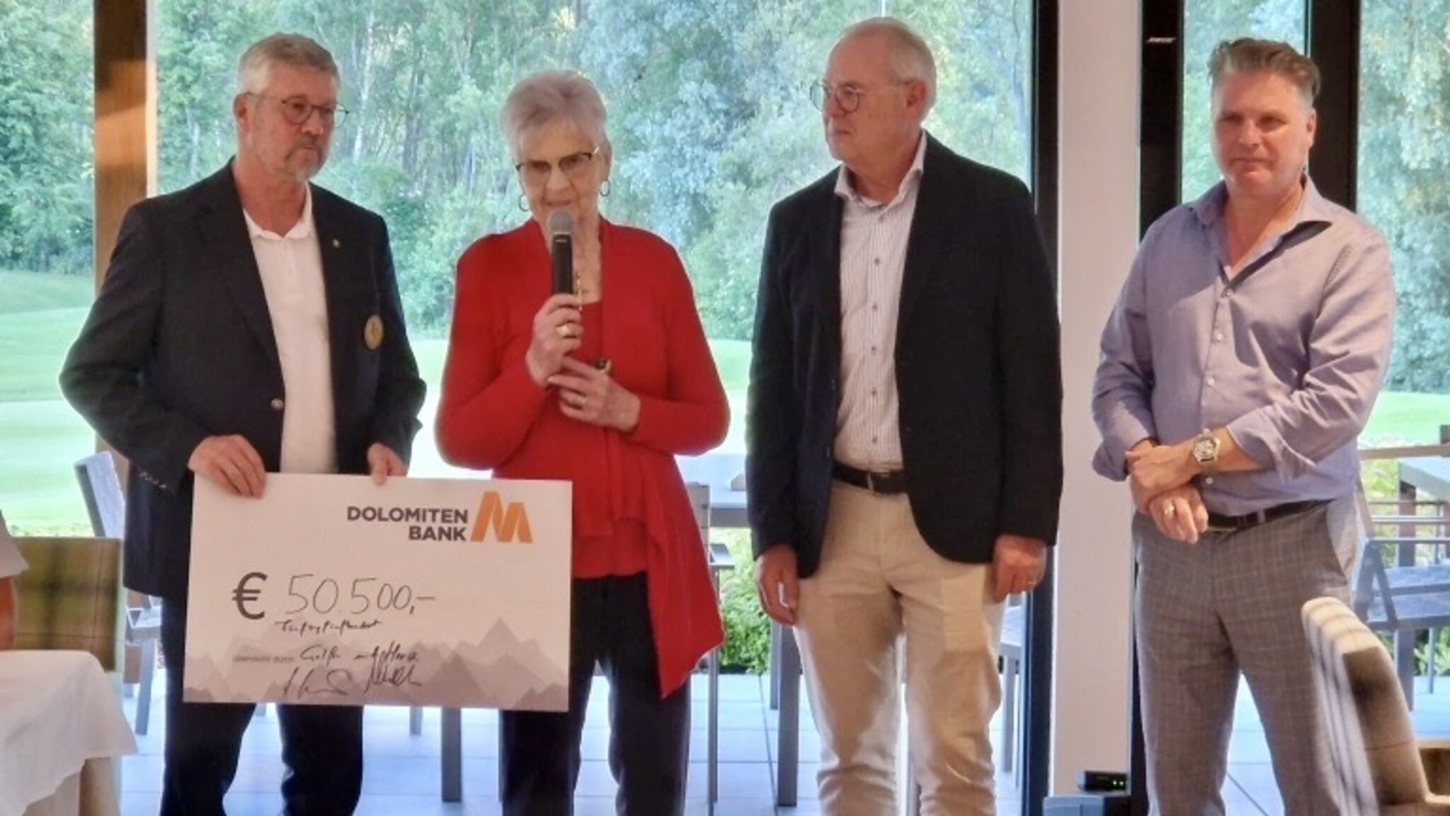 Osttirol: "Golfen mit Herz" knackte die 1-Million-Euro-Spendensumme ...