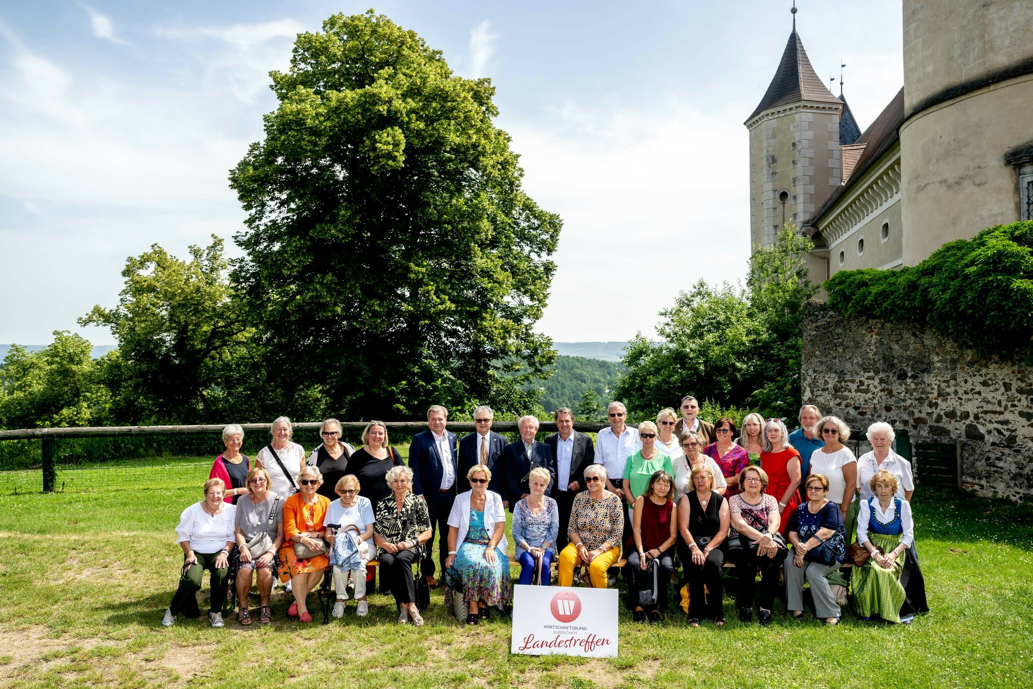 Wirtschaftsbund: Treffen der Silberlöwen auf der Rosenburg - Purkersdorf