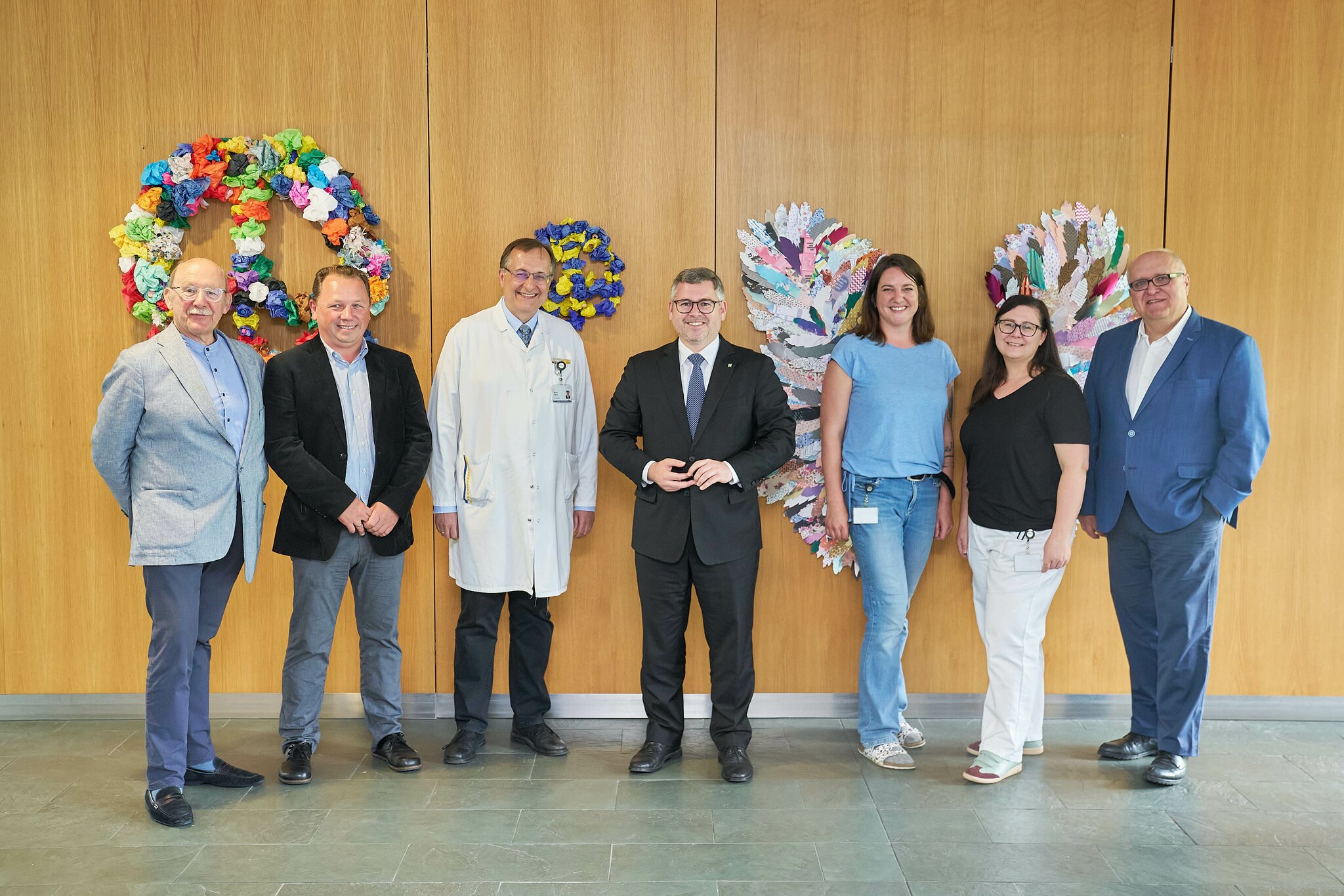 Universitätsklinik Tulln: Feierliche Präsentation des Projekts „Friede ...