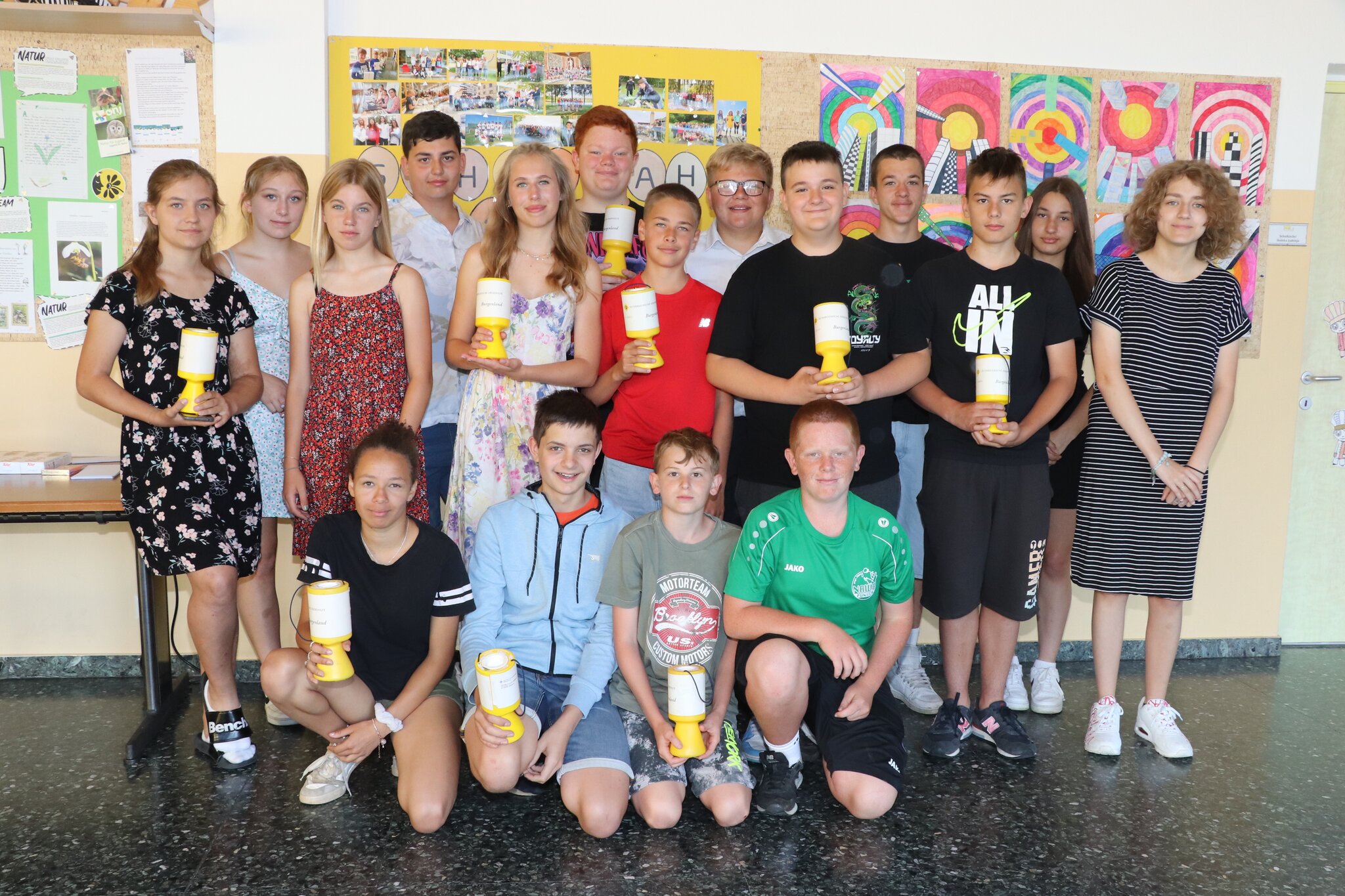 Großartiges Ergebnis: Schüler der Mittelschule St. Michael sammeln für Krebshilfe - Güssing