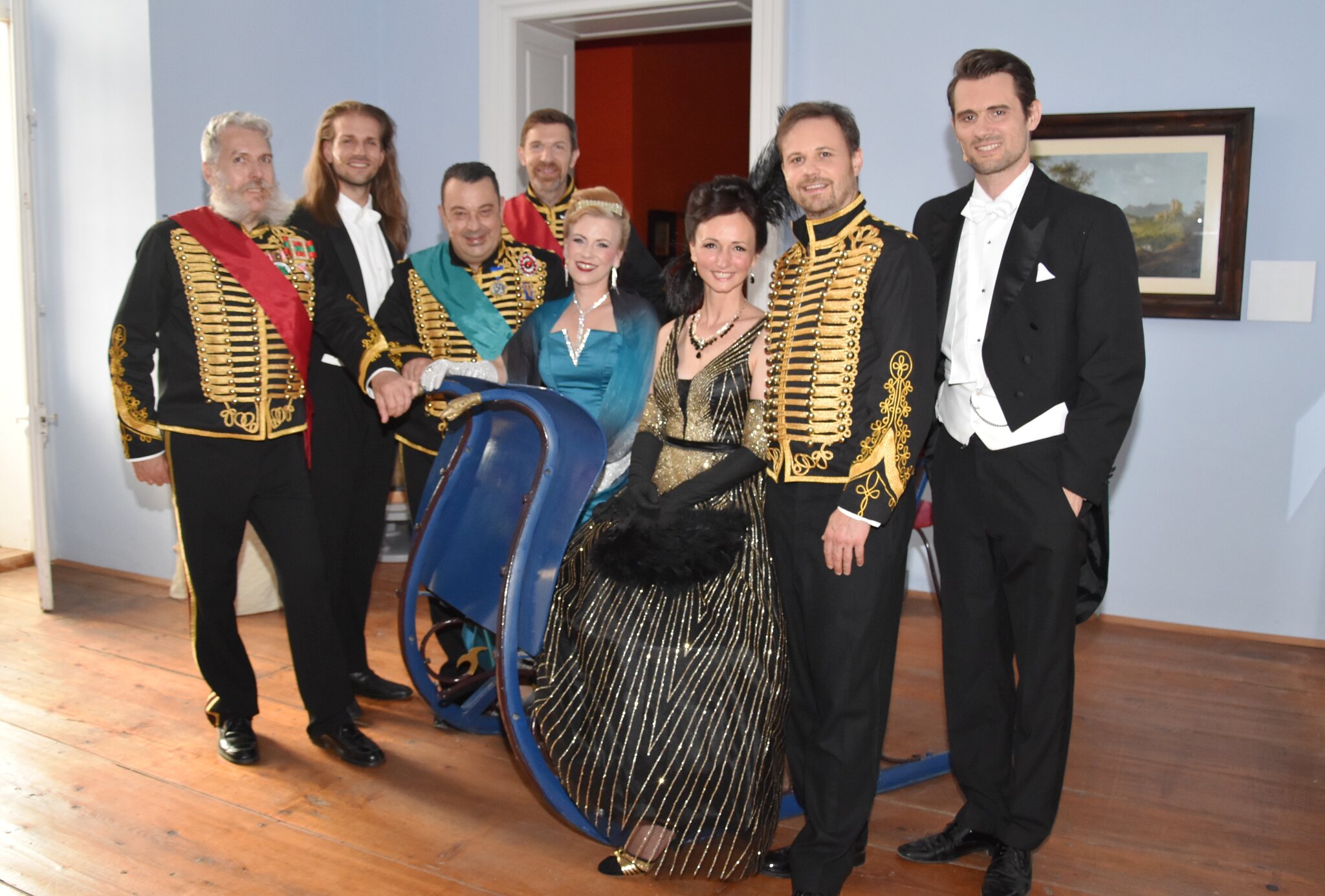 Die lustige Witwe ist im Schloss Liechtenstein - Mistelbach