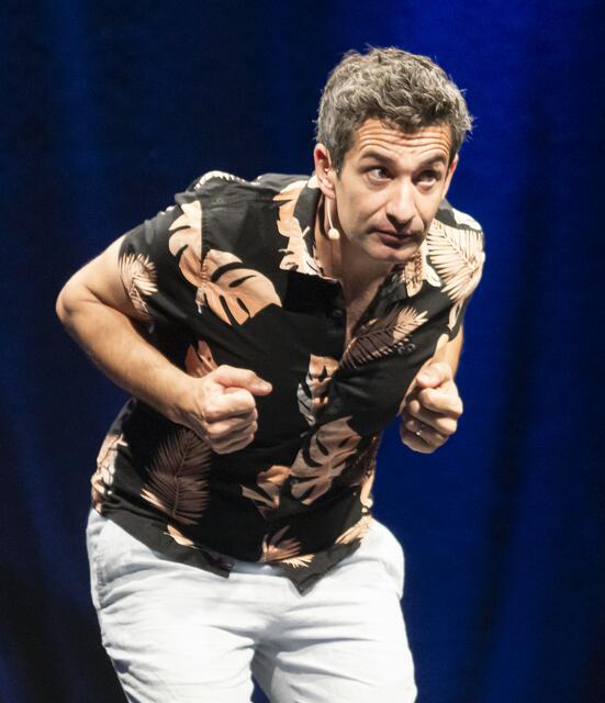 Sonderklasse: Omar Sarsam in Baden auf der Open-Air Bühne im Kurpark ...