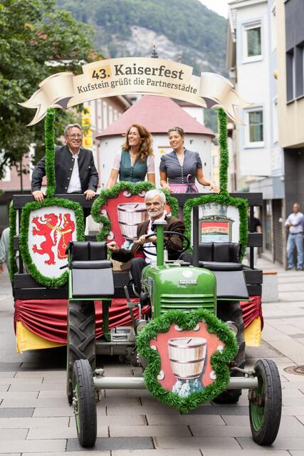 43. Kaiserfest: Kufstein präsentierte sich in kaiserlicher Feierlaune ...