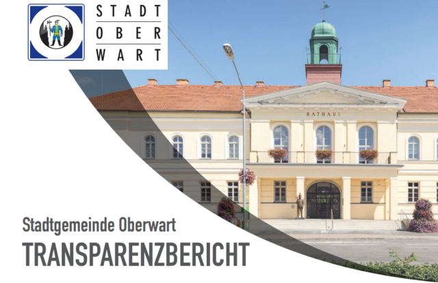 Stadtgemeinde Oberwart: Transparenzbericht des Jahres 2022 ...