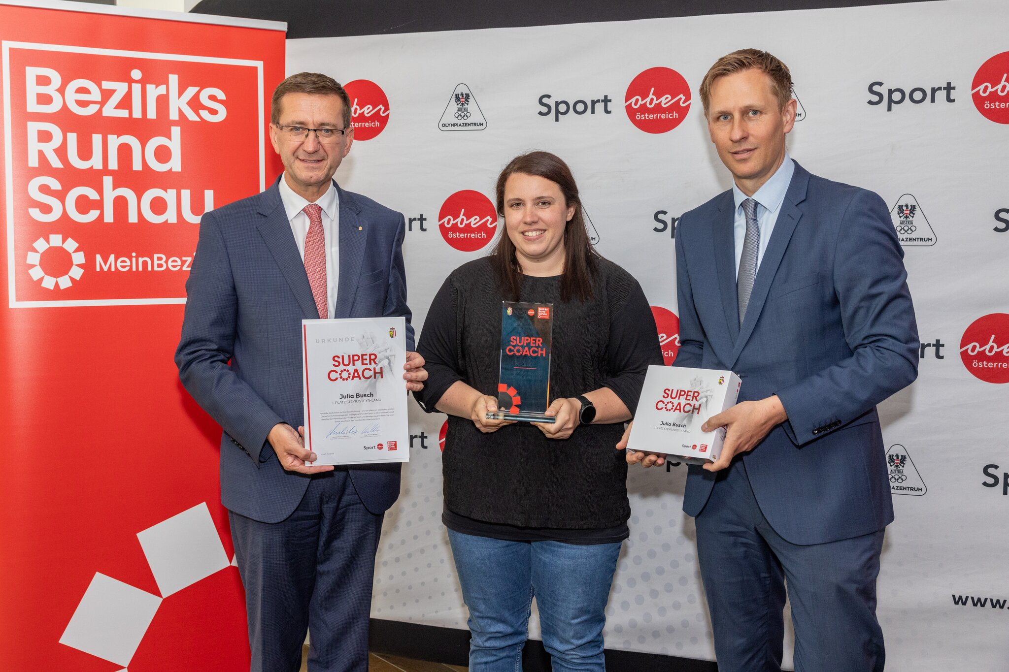 Supercoach 2023: Julia Busch ist Bezirkssiegerin 2023 - Steyr & Steyr Land