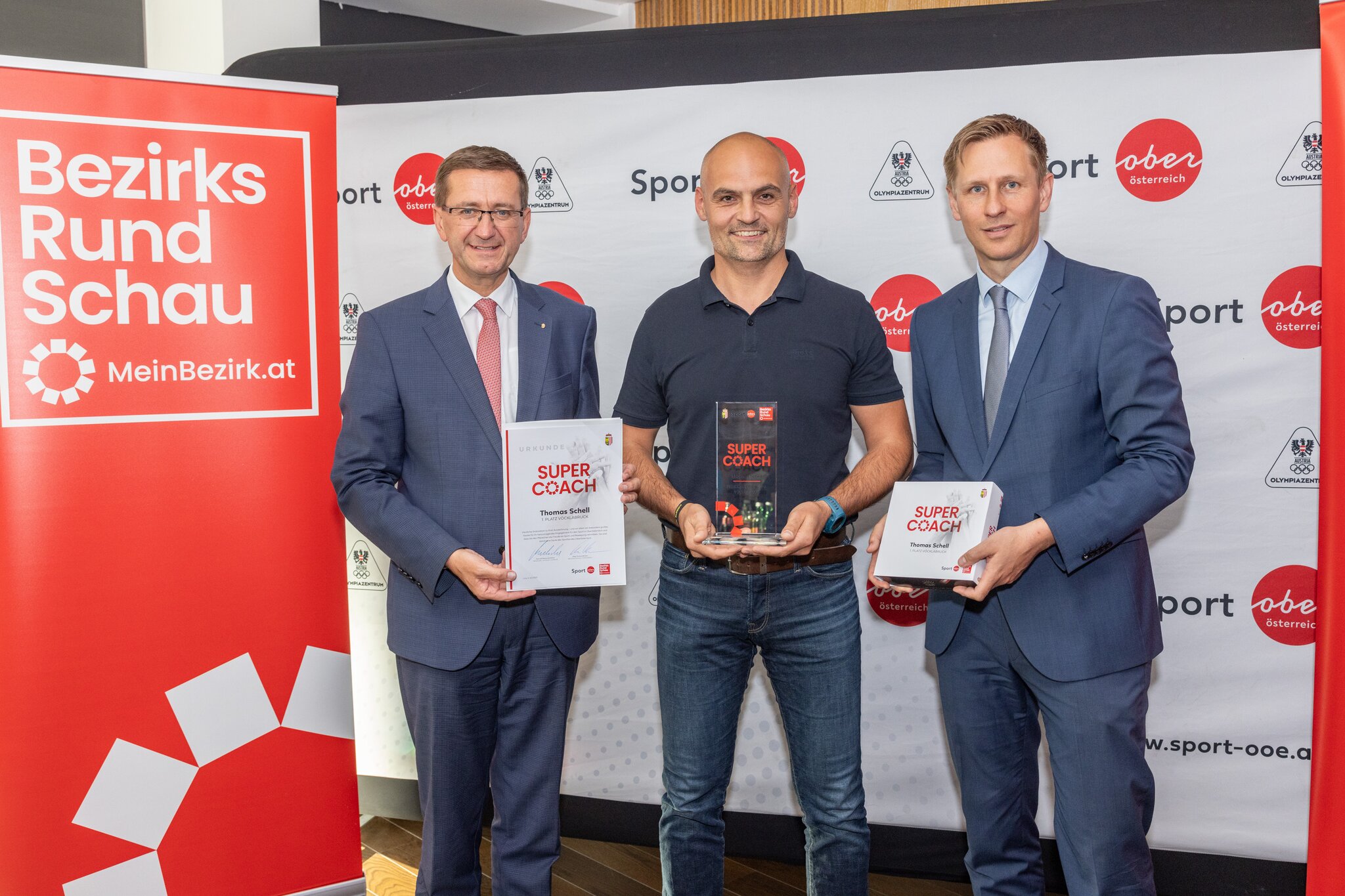 Preis verliehen: Thomas Schell ist Supercoach - Vöcklabruck