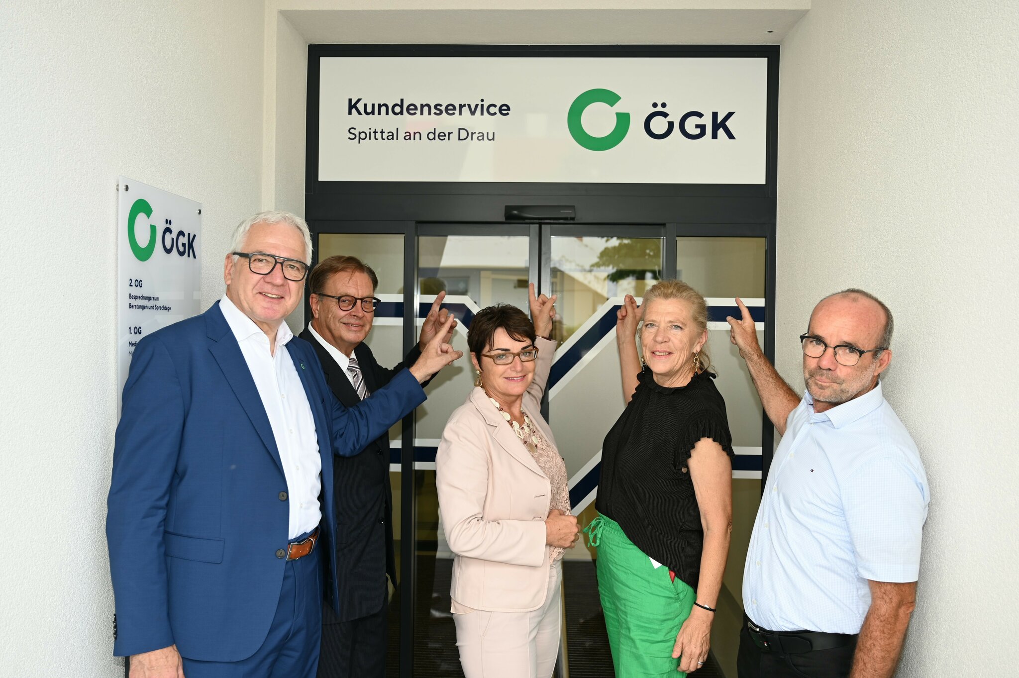 In Spittal/Drau: Feierliche Eröffnung der ÖGK- Kundenservicestelle ...