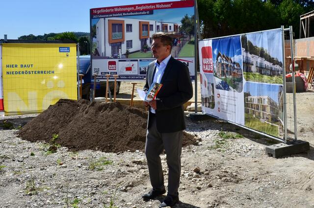 Schwarzau am Steinfeld: Spatenstich für neue Wohnhausanlage - Neunkirchen