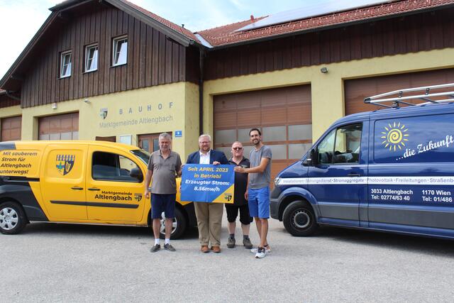 Altlengbach: Neue PV-Anlage für den Bauhof - Wienerwald/Neulengbach