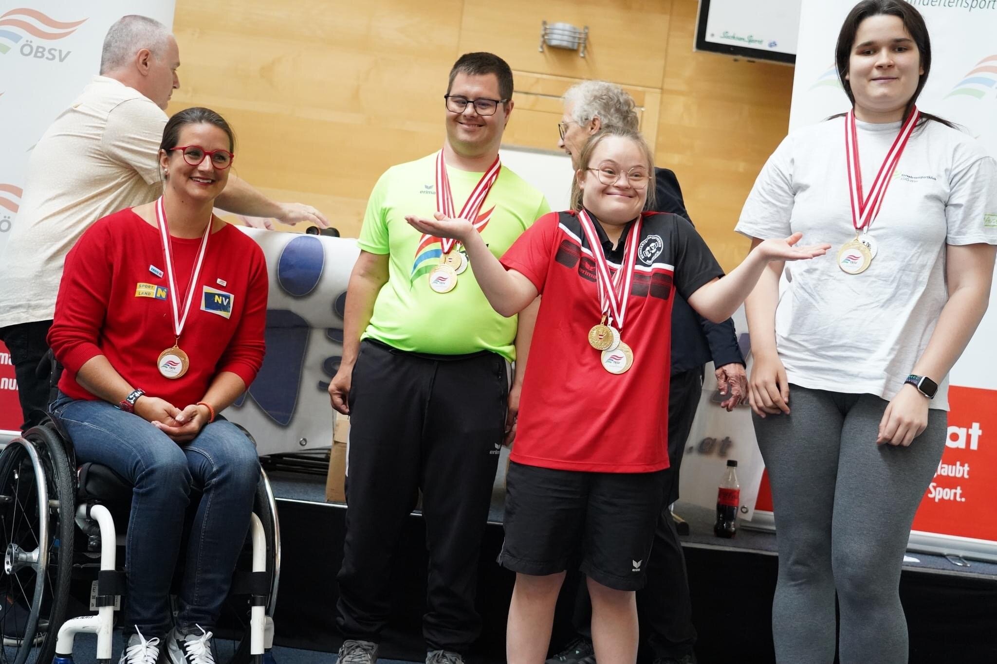 Sport und Leute: Para-Staatsmeisterschaften im Schwimmen - Hall-Rum