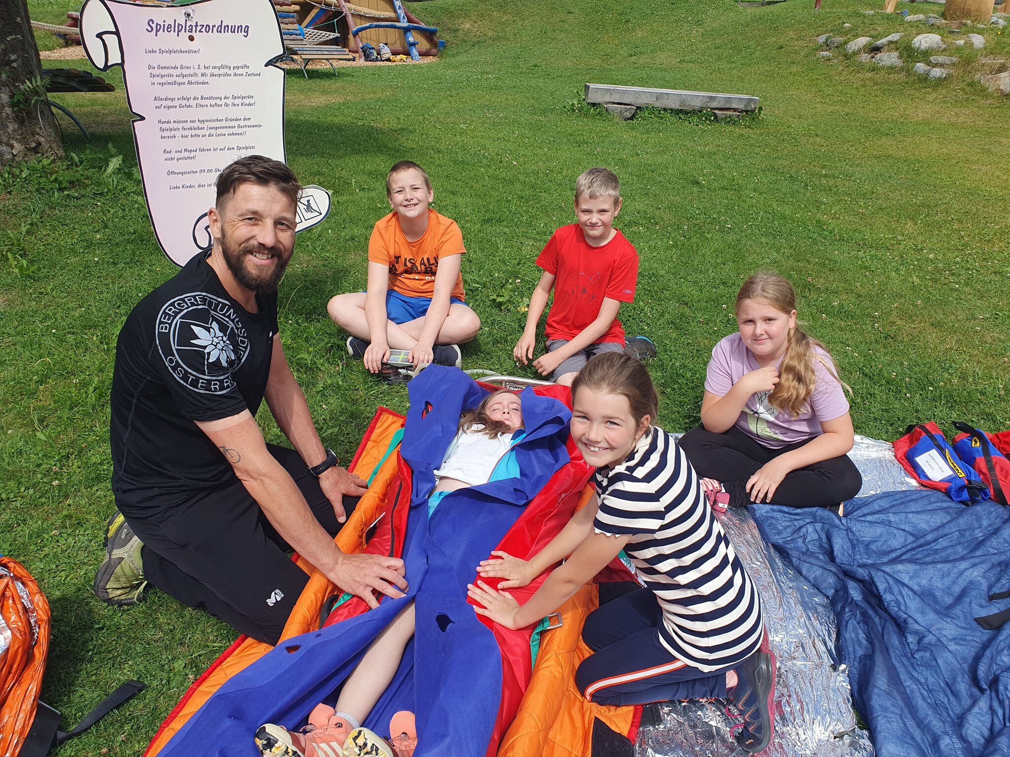 Schulschluss: Spannendes Outdoorprogramm für die VS Gries im Sellrain ...