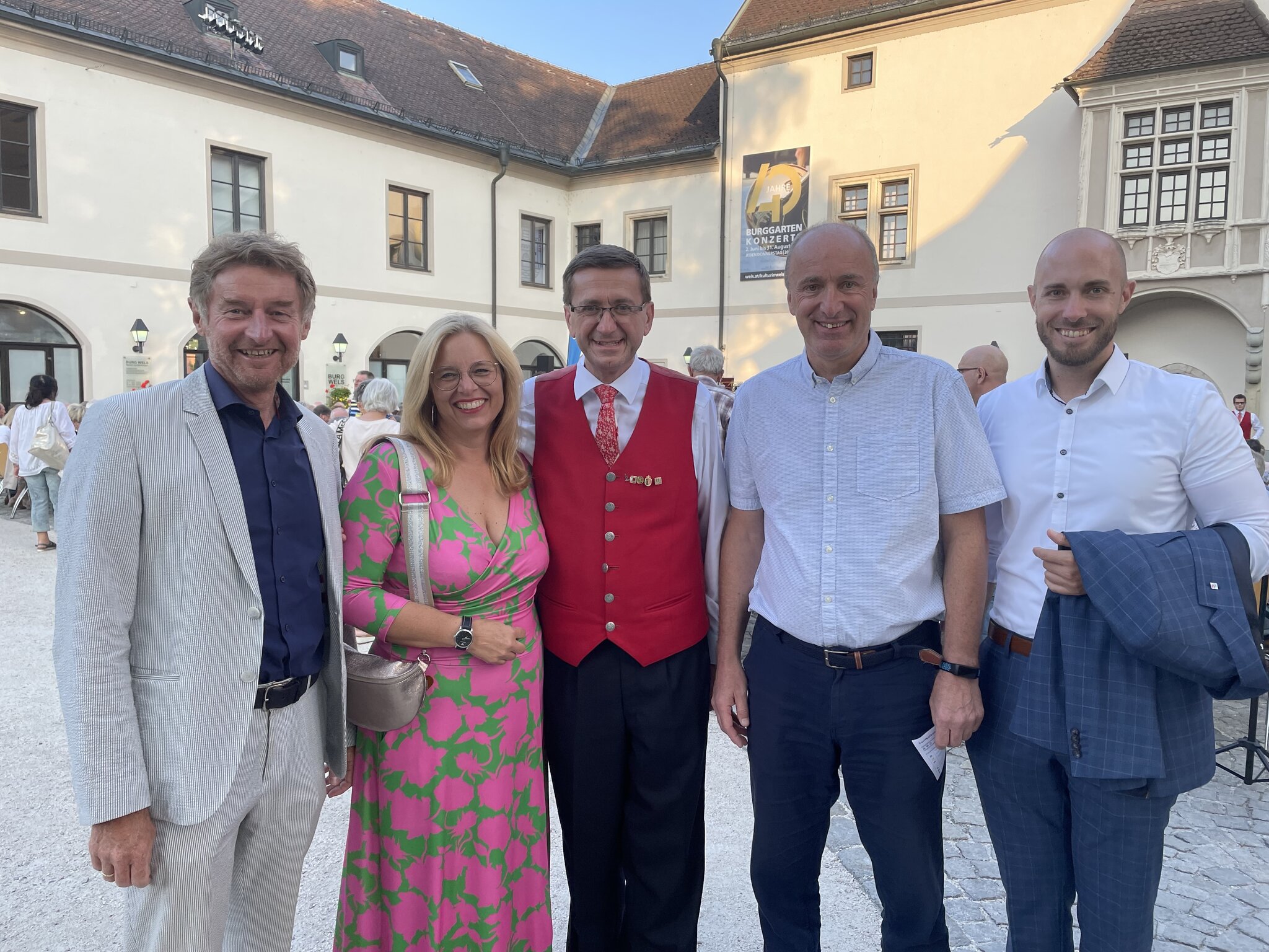 Musikalischer Sommerabend: TMK Neukirchen im Welser Burggarten - Wels & Wels Land