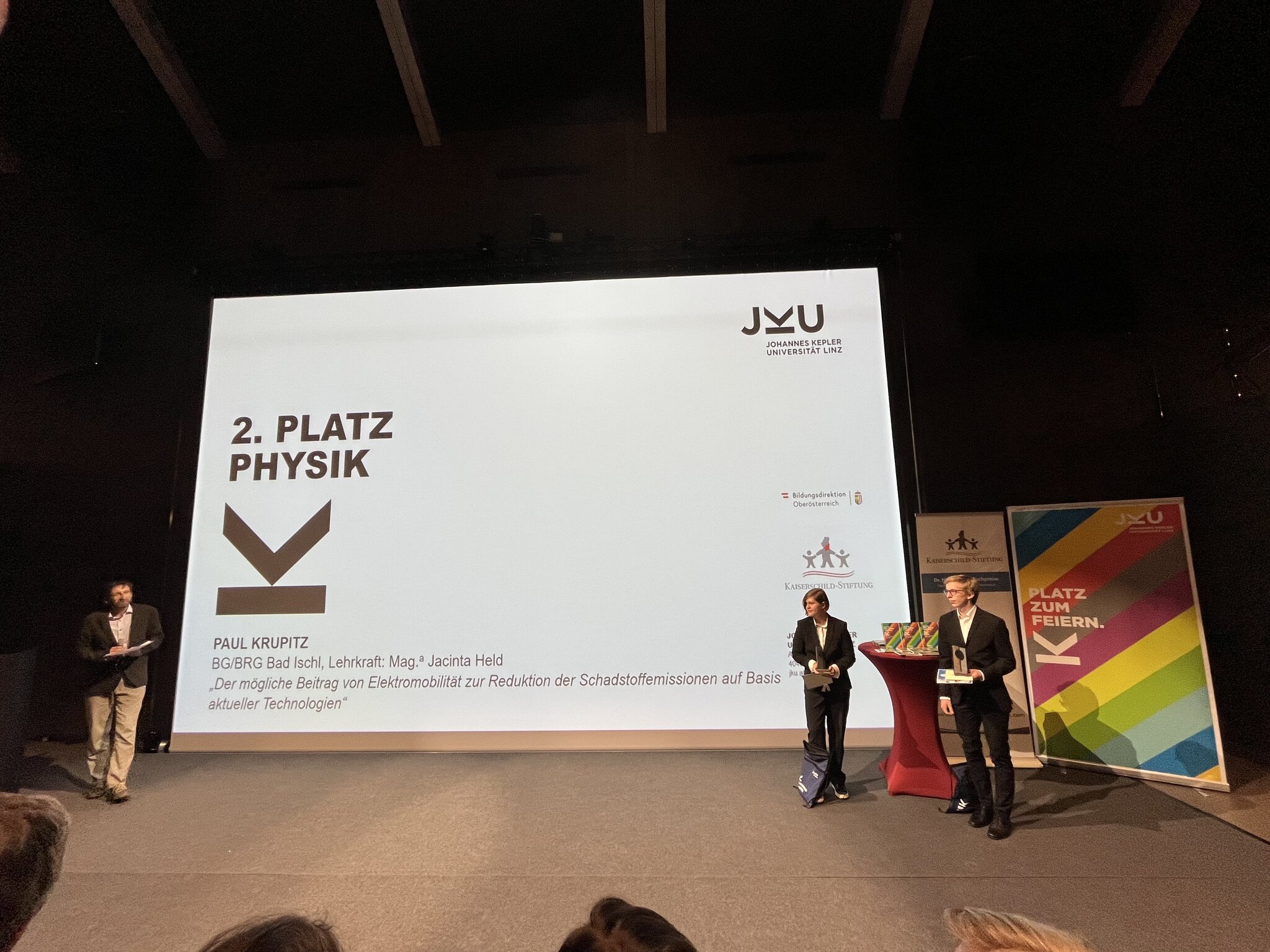 Dr. Hans-Riegel-Fachpreis: Paul Krupitz mit zweitem Platz im Bereich ...