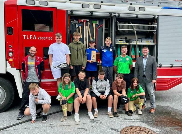 FF Stams: Feuerwehrjugend Stams qualifiziert sich für Bundesbewerb - Imst