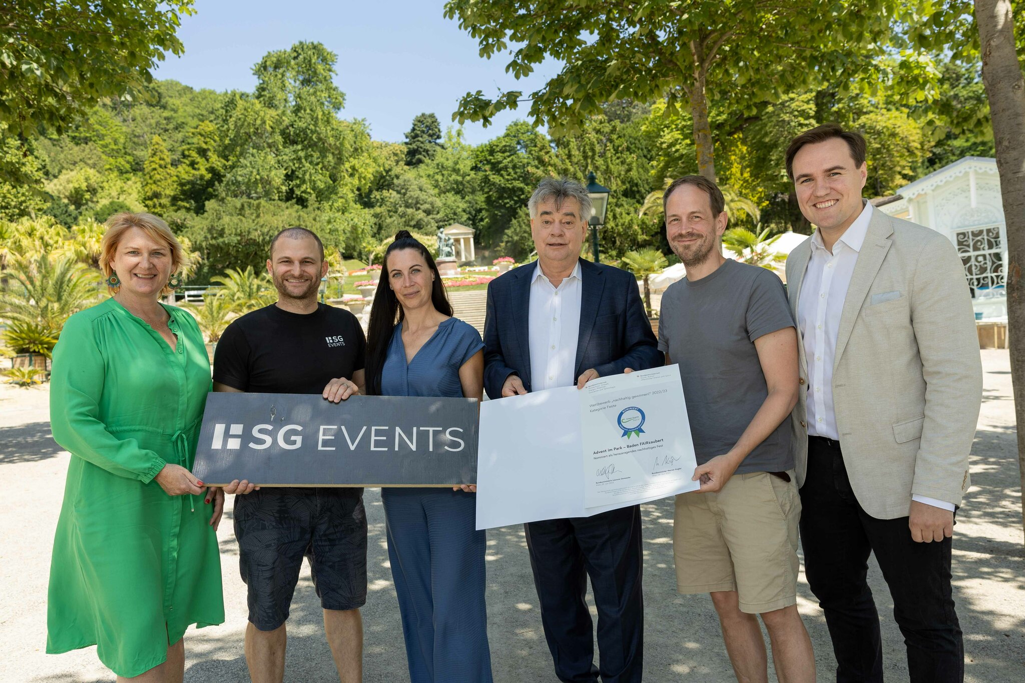 Green Event/Baden/Adventmarkt: Adventmarkt im Kurpark gewinnt Green ...