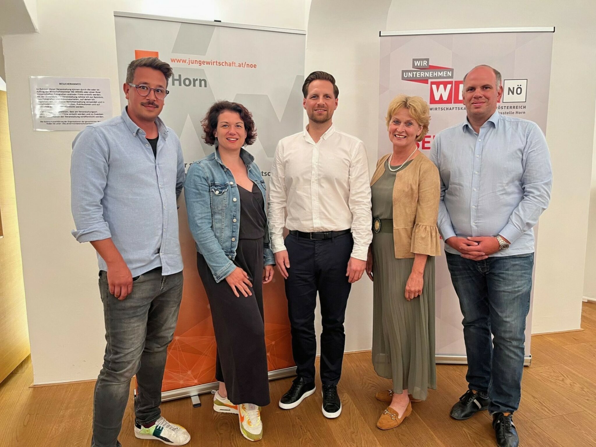 Bezirk Horn: Junge Wirtschaft: Neuwahl - Horn