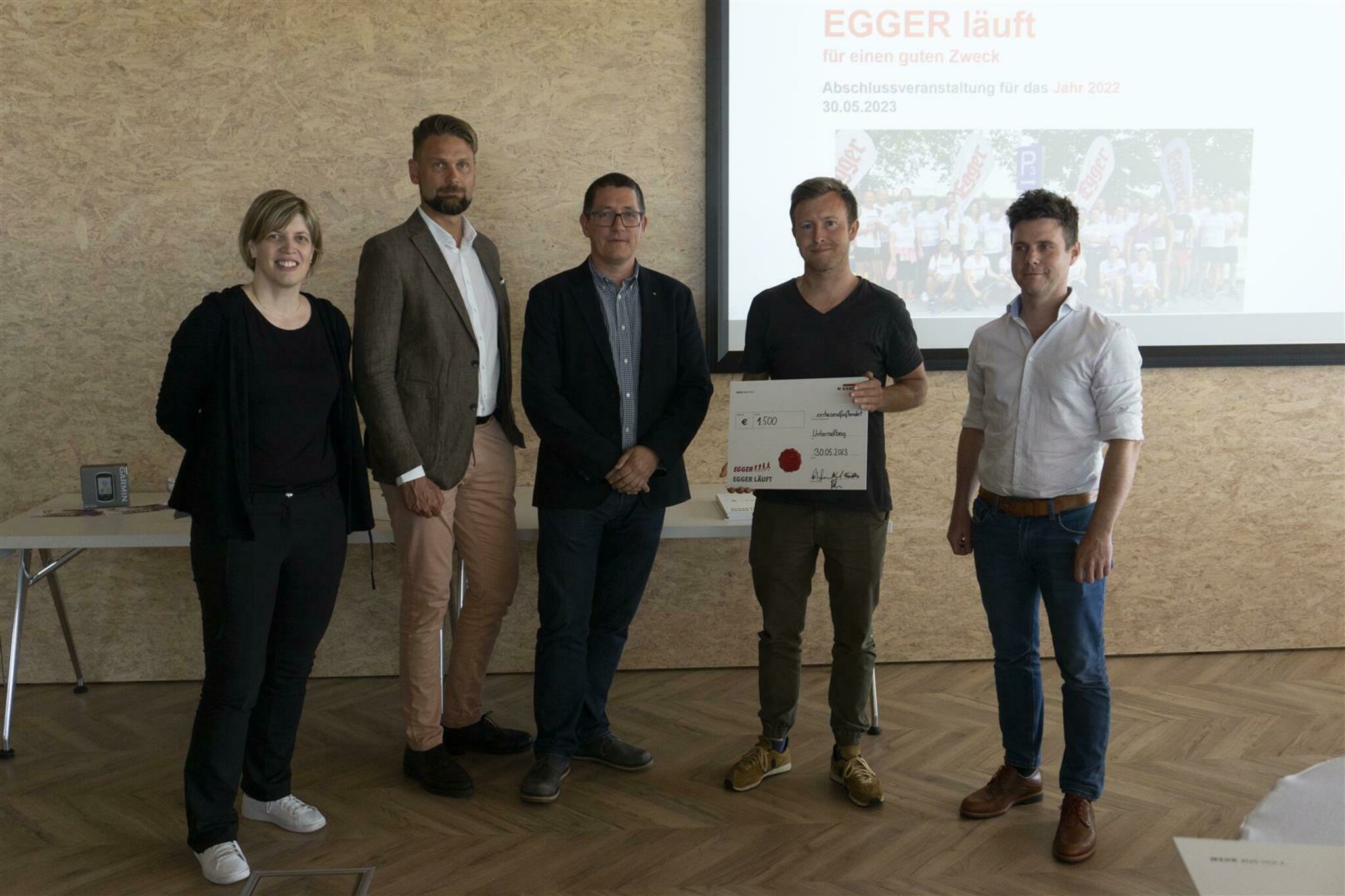 Egger läuft: 27.000 Euro für Familien, Vereine und Institutionen - St. Pölten