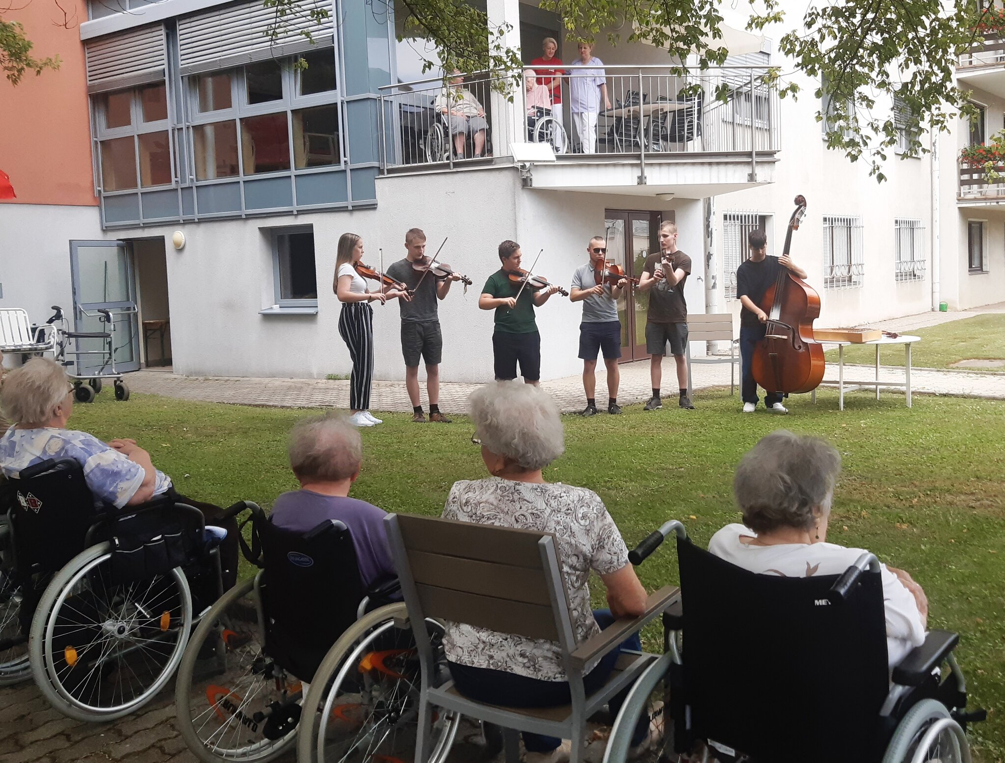MusikerInnen des BUKV beim 28. Boglya-Musikcamp - Oberwart