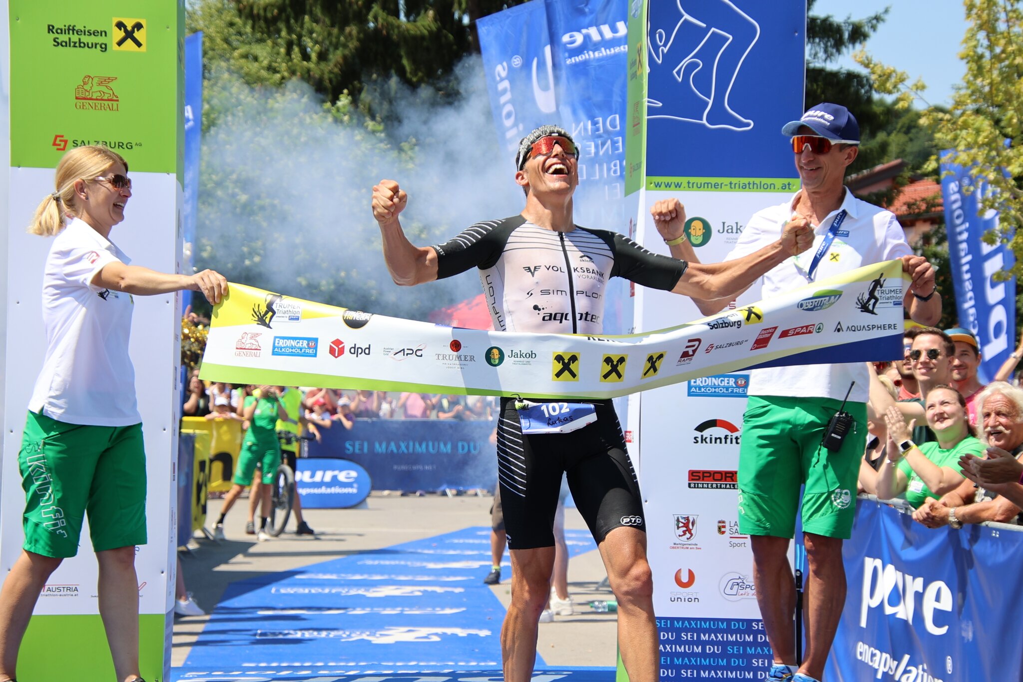 Trumer Triathlon: Sensationssieg bei Trumer Triathlon - Flachgau