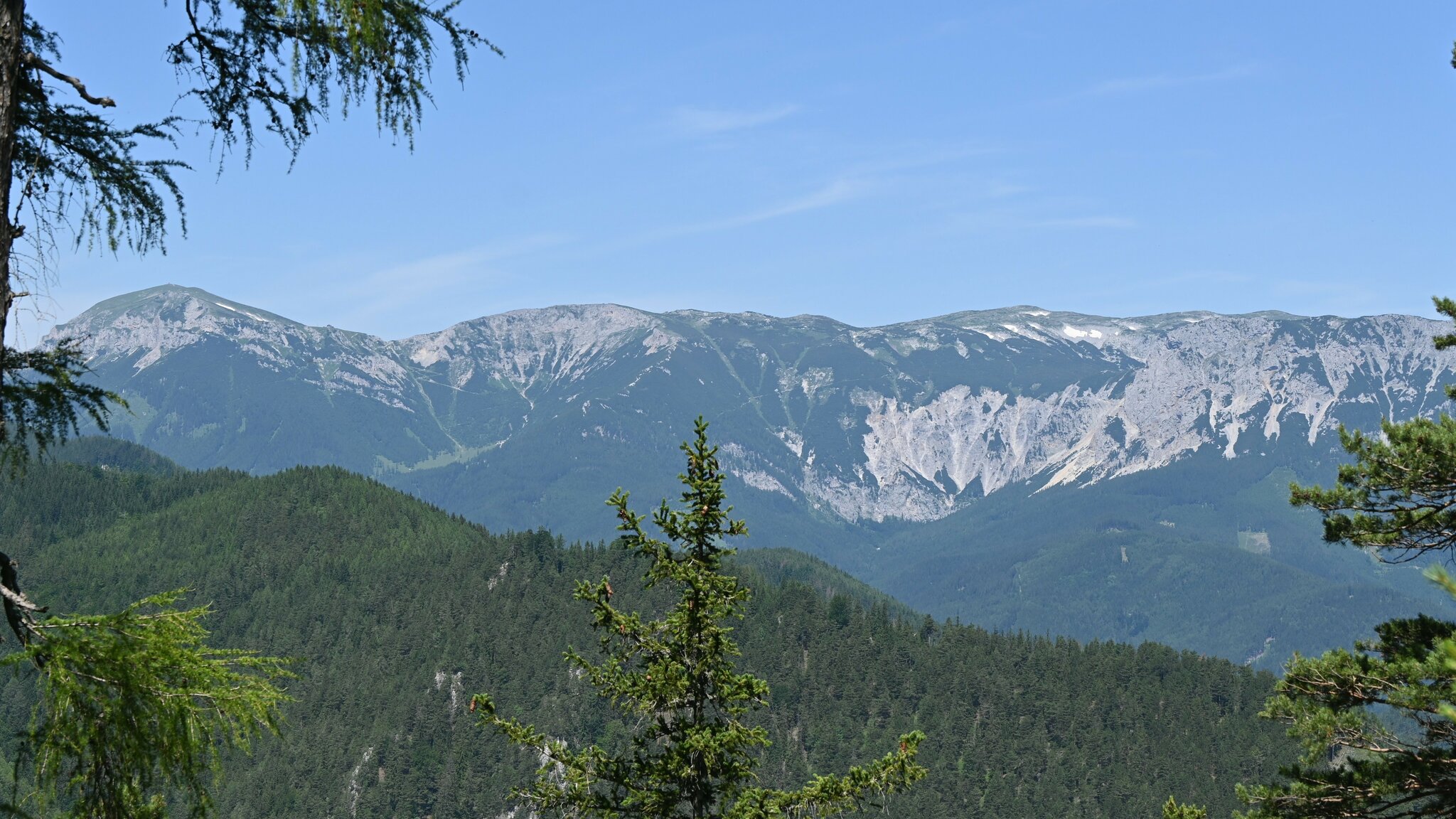 Wandern mit der Bahn: Semmering , Pinkenkogel - Neunkirchen