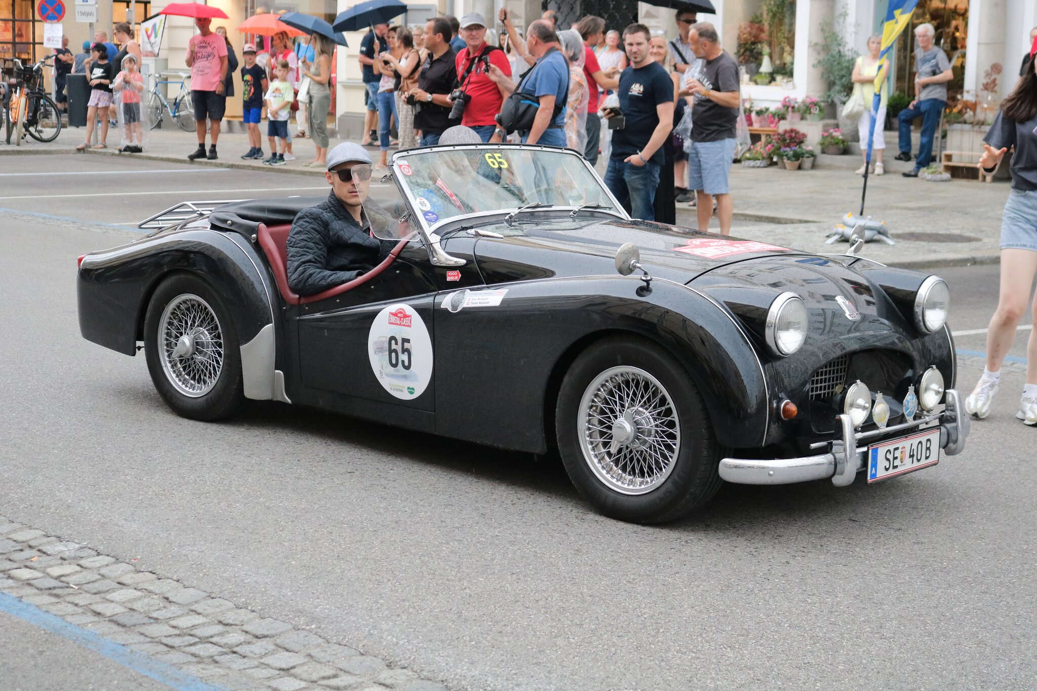 Oldtimer-Rallye am Stadtplatz: Ennstal-Classic machte erstmals Halt in ...