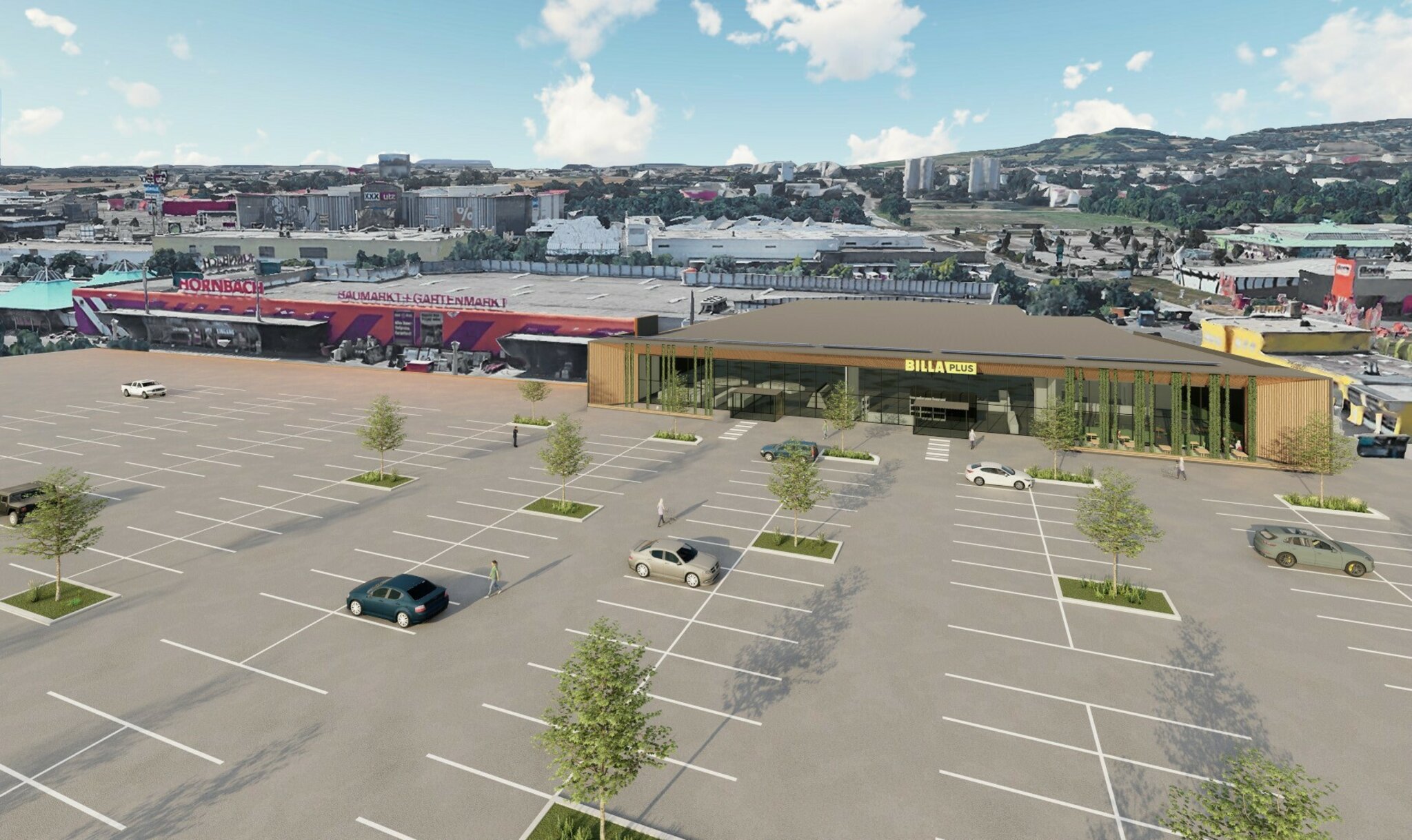 Brunn am Gebirge: Wiedereröffnung des Billa Plus Markts im Oktober ...