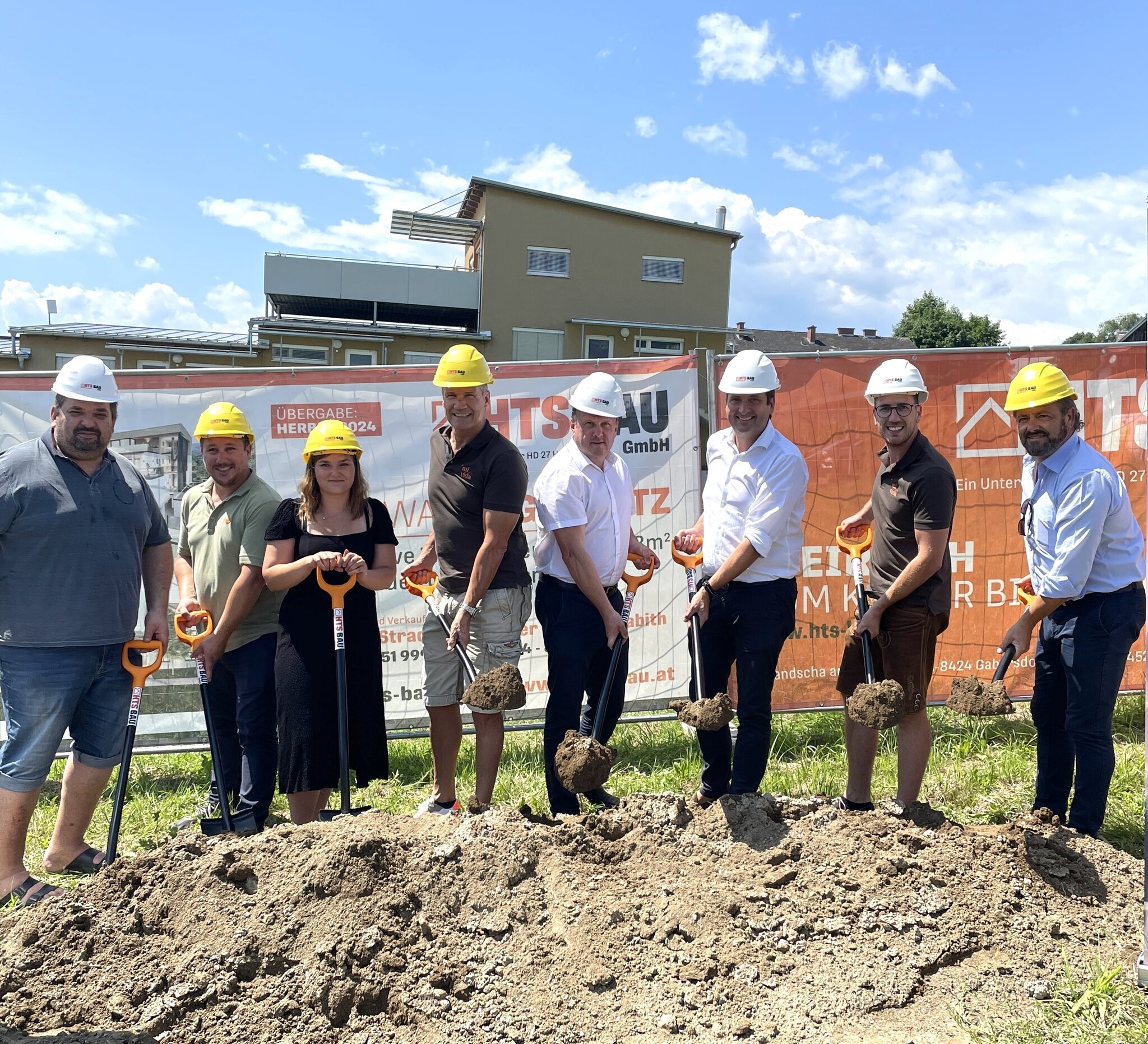 Spatenstich: Ein neues "Hideaway" steht in Gamlitz in den Startlöchern - Leibnitz