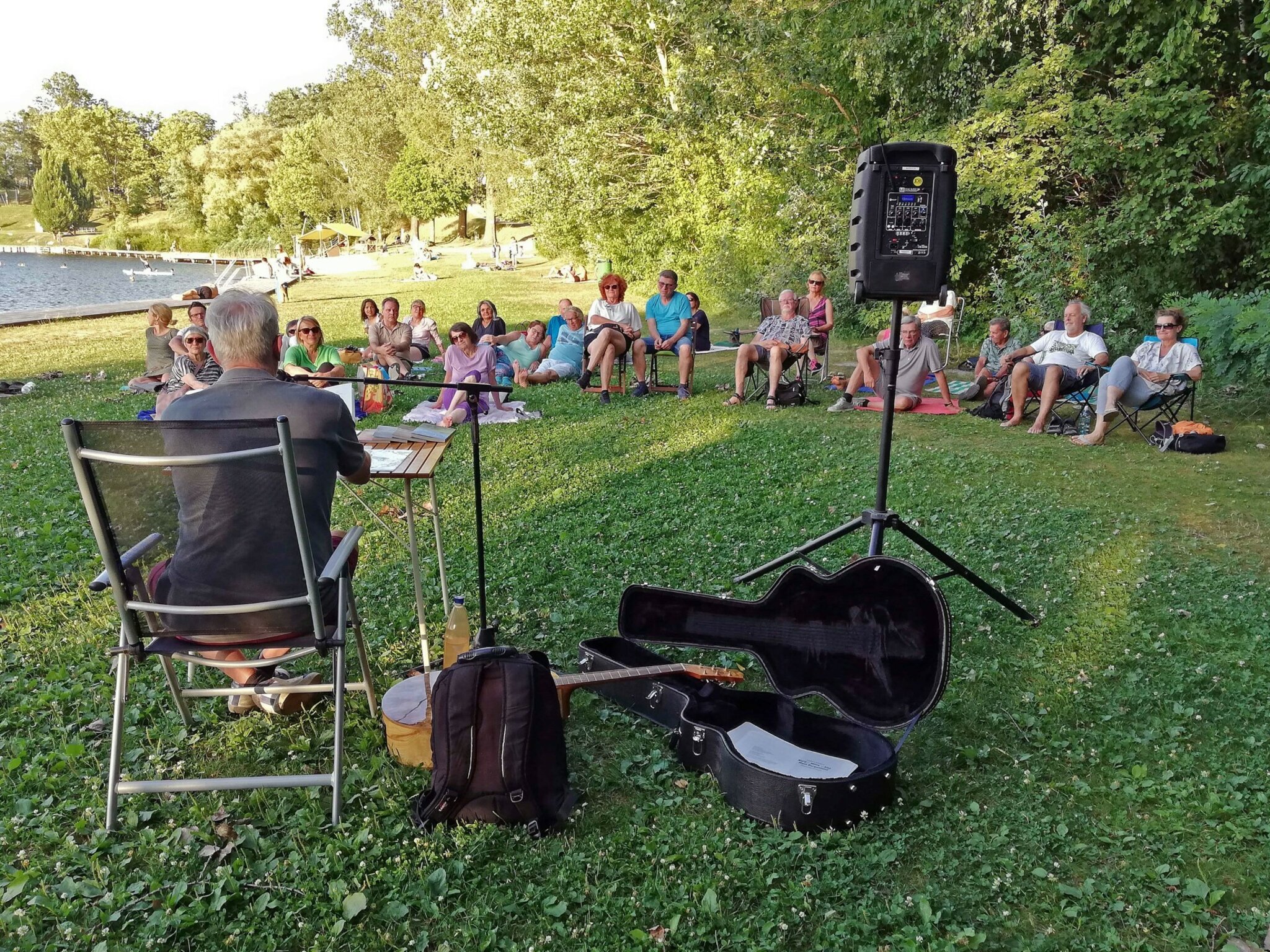 Literaturfestival: Gerhard Altmann zu Gast am Steinbrunner See - Eisenstadt