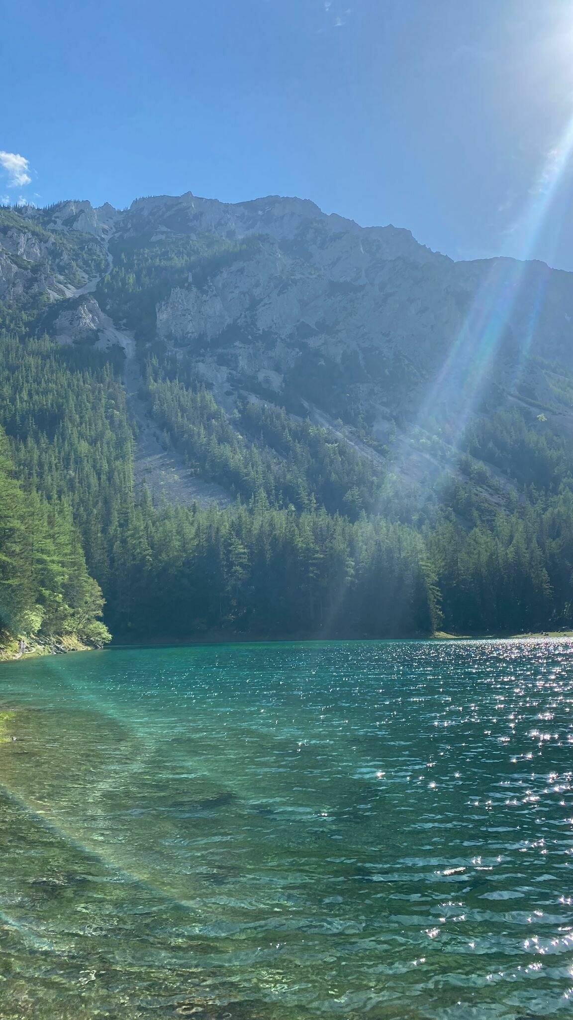 Seenlandschaften: Der "grüne" See - in echt noch viel schöner als auf ...