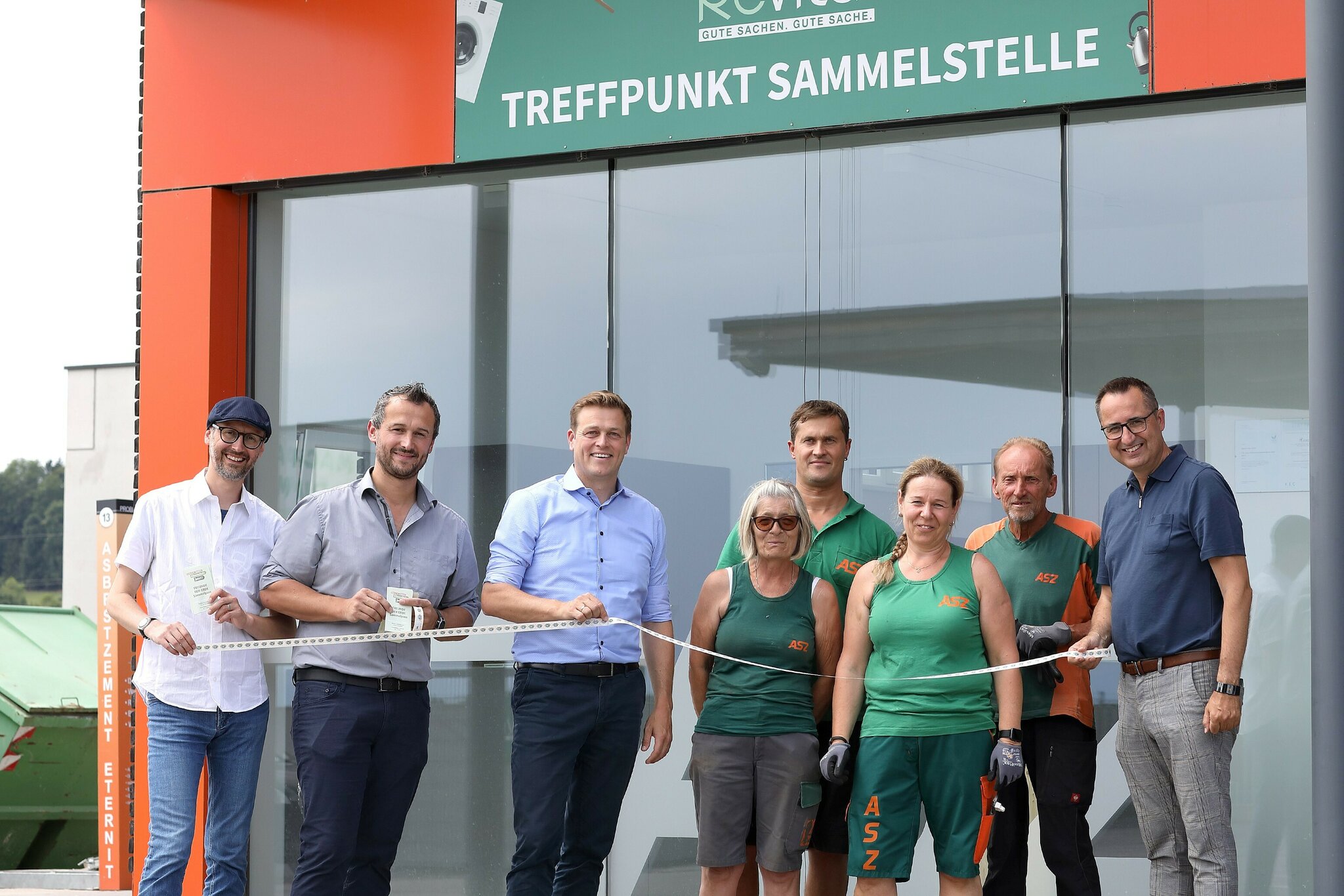 Schwertberg: Landesrat Stefan Kaineder besichtigte ASZ und Bauhof - Perg