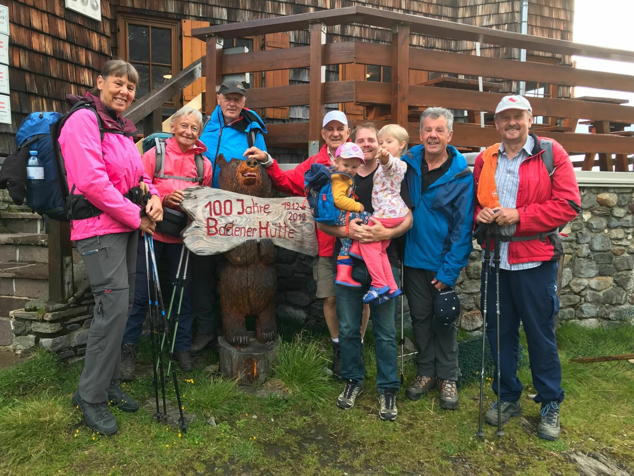 Zu Besuch in Osttirol: Einige Badener stiegen zur Badener Hütte auf - Baden