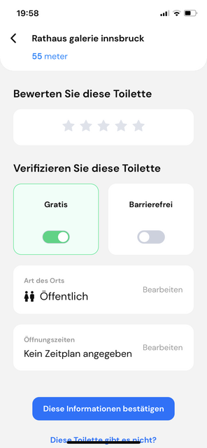 App-Tipp: Toilet Finder – Die App für das stille Örtchen unterwegs - Tirol