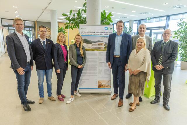 Stationssanierung und Zubau: Spatenstichfeier am LKH Mürzzuschlag - Mürztal