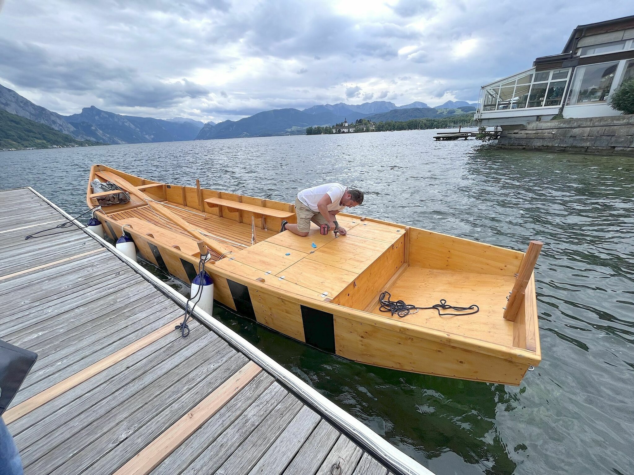 Zum Bestaunen - mit der Salzzille am Traunsee. - Salzkammergut