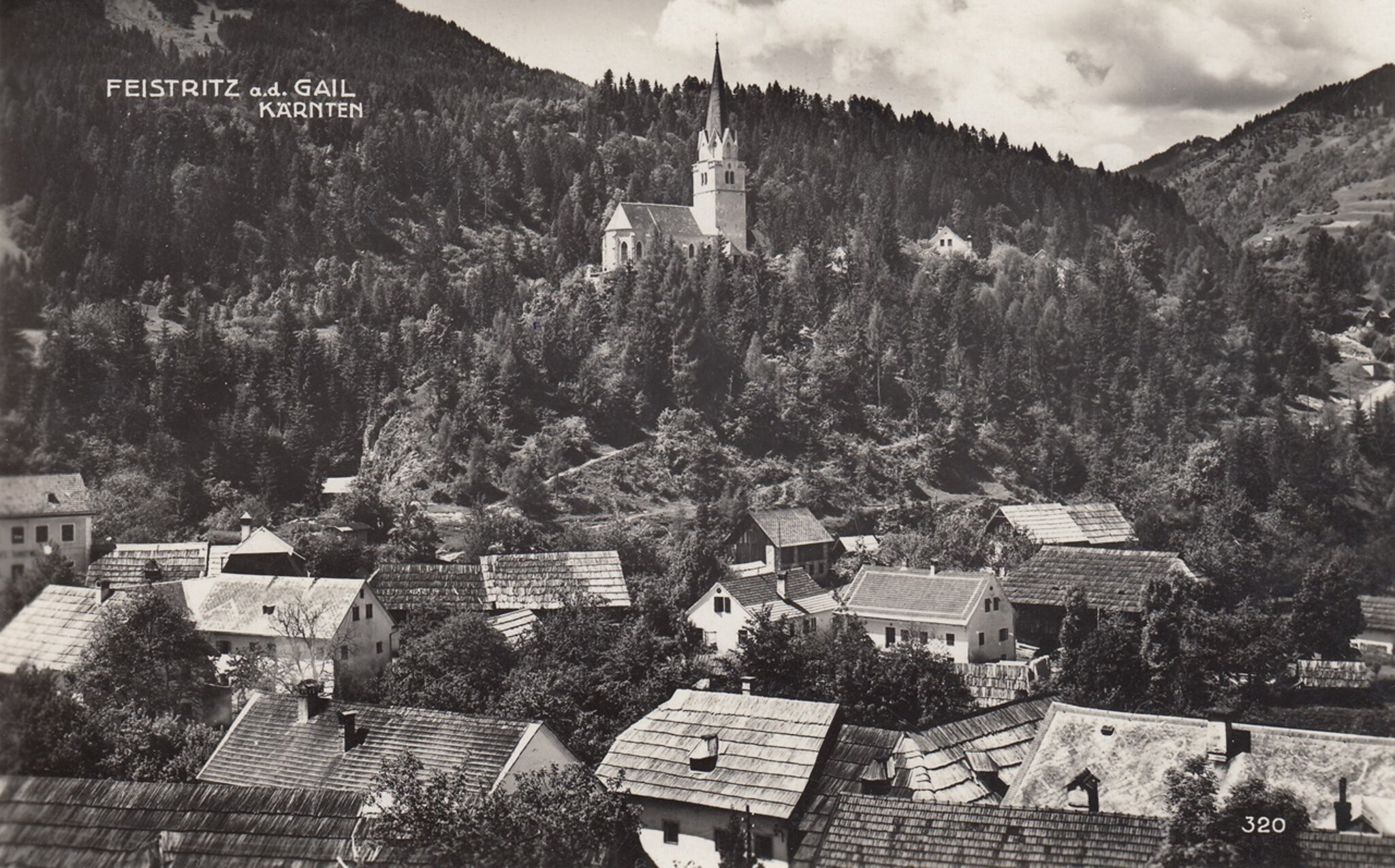 Blick in die Chronik: Alte Ansichten: Feistritz an der Gail früher ...